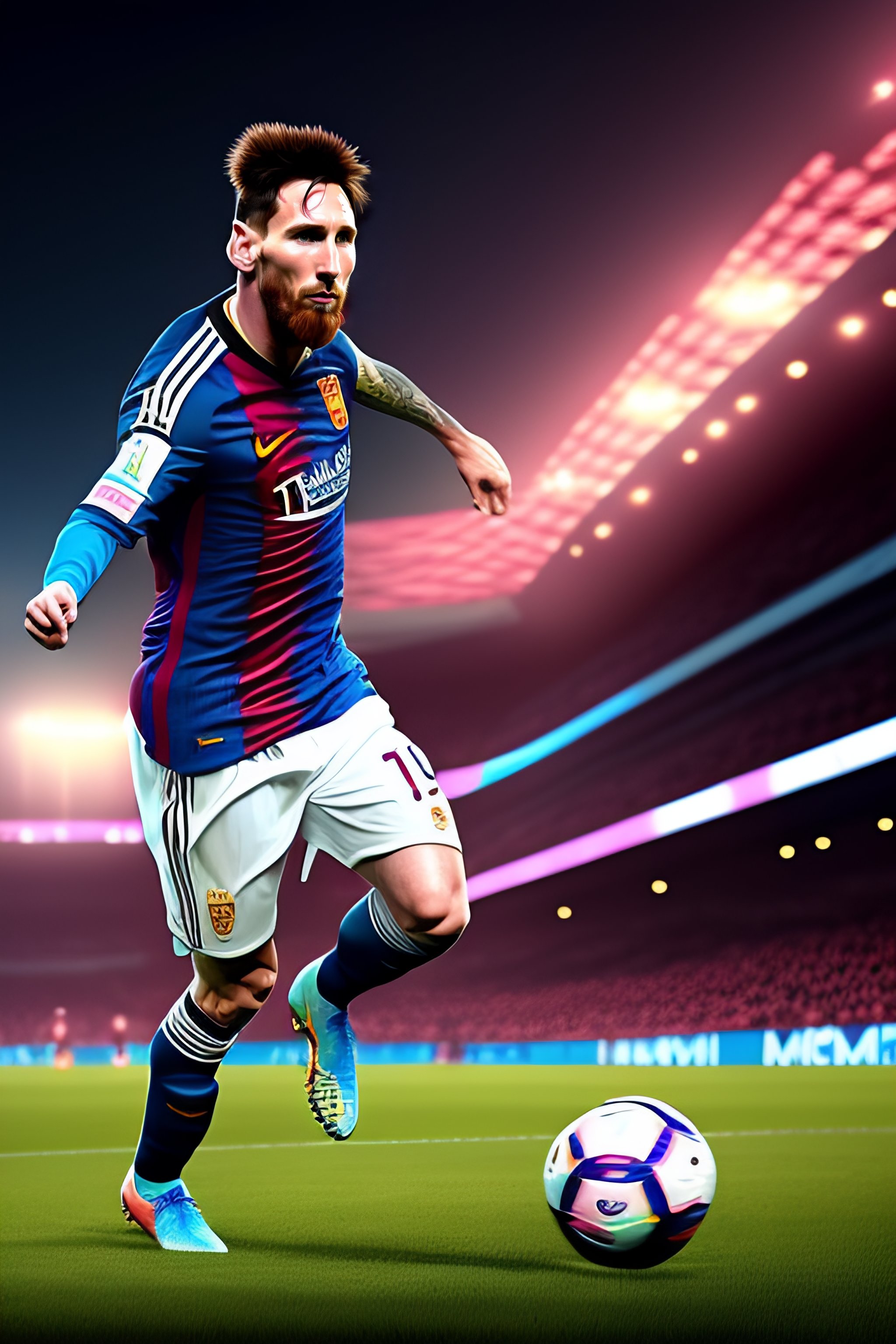 Lexica - Messi style