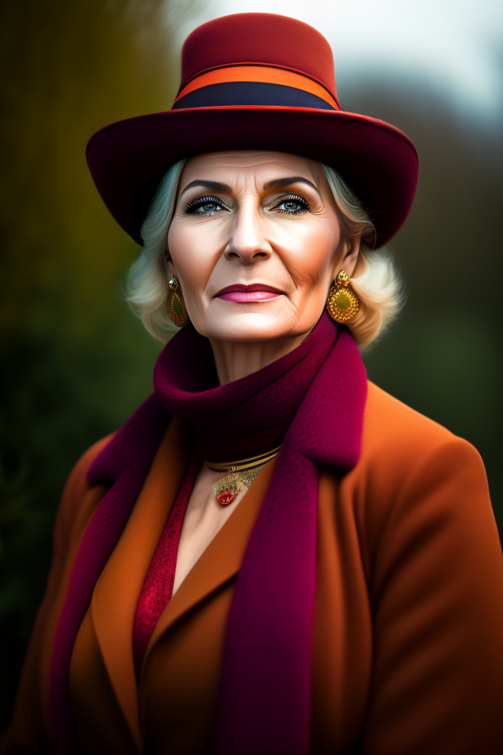 Lexica - Exact portrait of a 62 year old truely russian woman, that ...