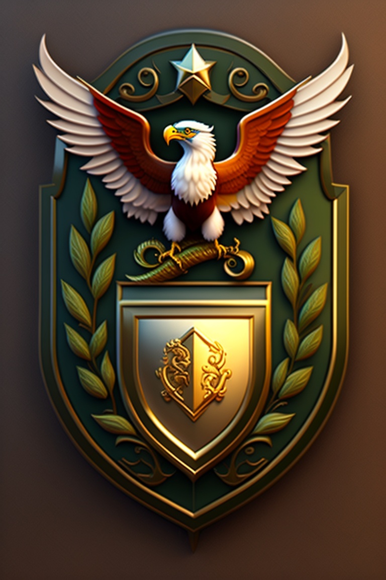 Lexica - The coat of arms of the character Greenhawk, at the top of the ...