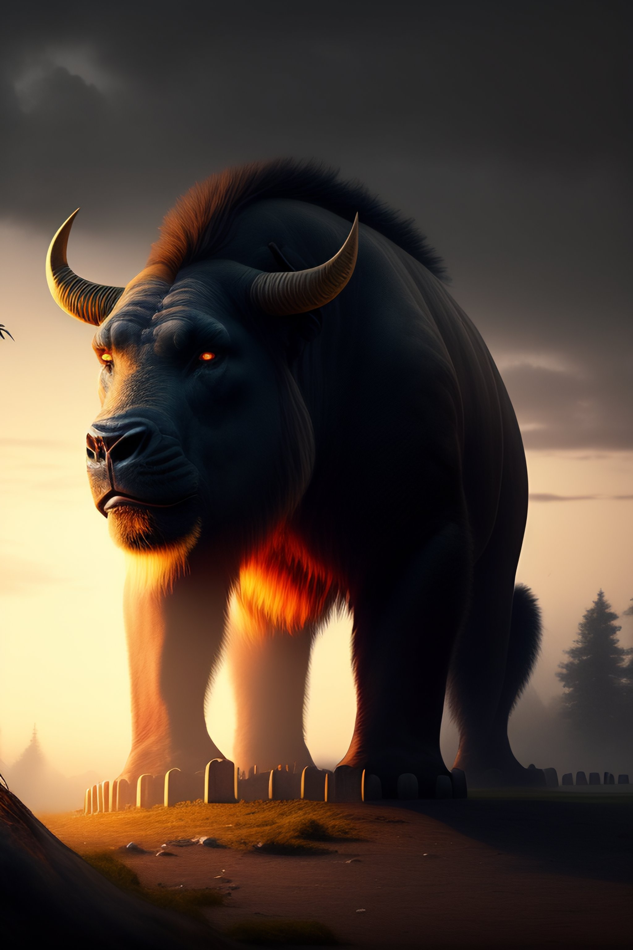 Lexica - A horrible ugly beast in the shadows looking for someone