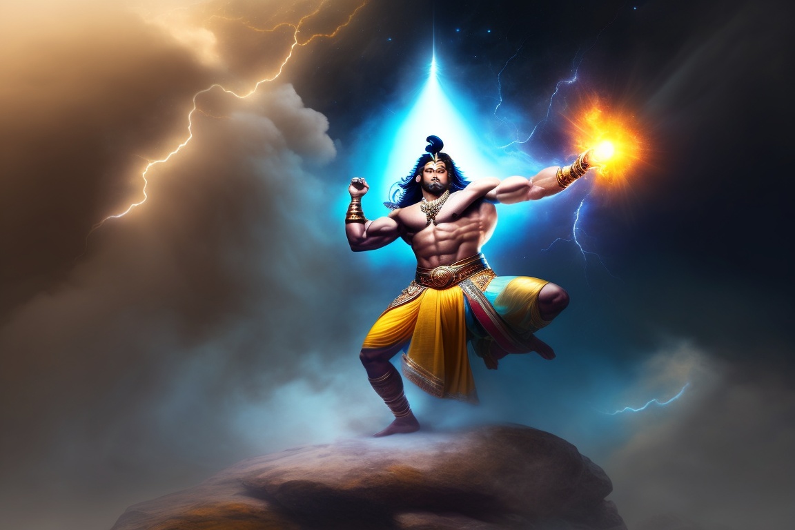 Lexica - Lord Shiva performing the Tandav dance in space, the ...