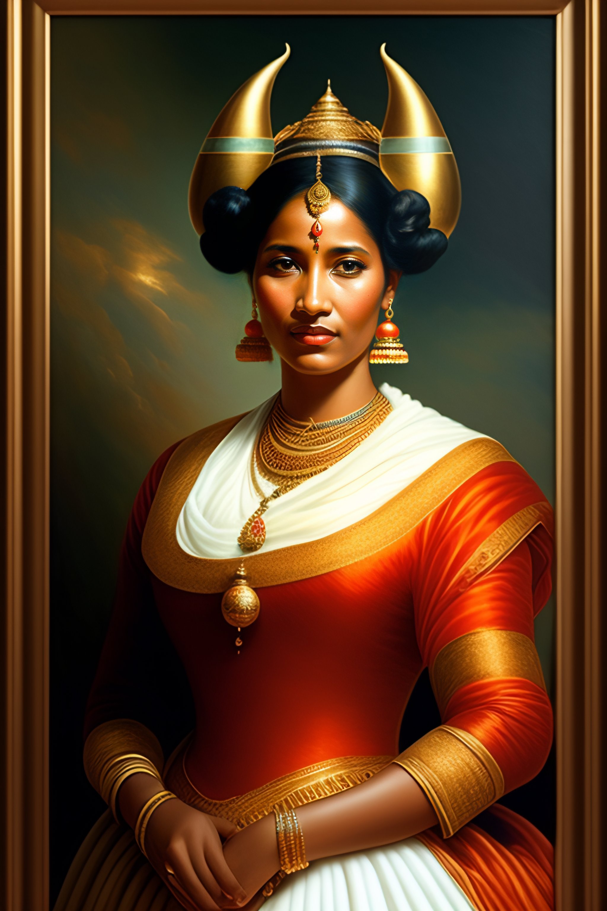 Lexica - Woman with horn and sphere