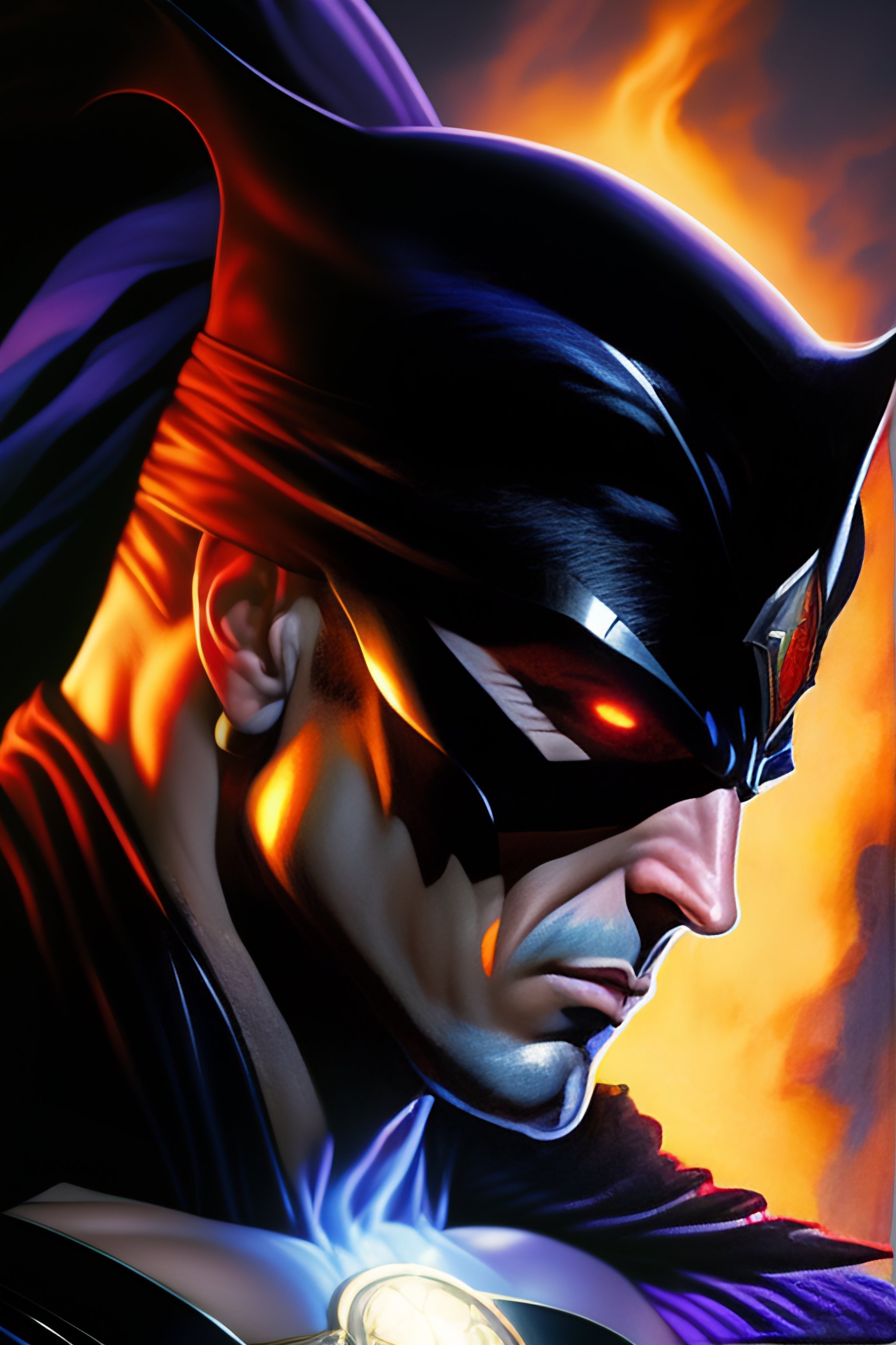 Lexica - Male super hero mutant raven hybrid with black magic powers ...