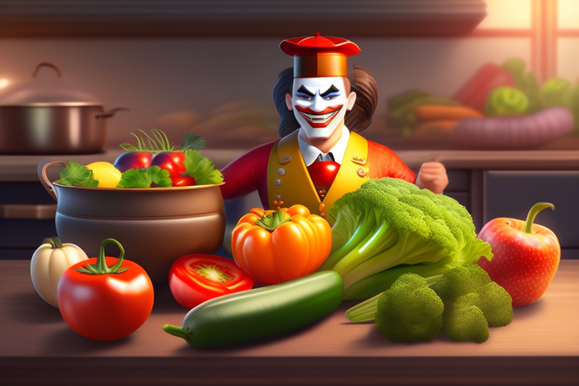 Lexica - Cooking food: vegetables,cooking with Joker