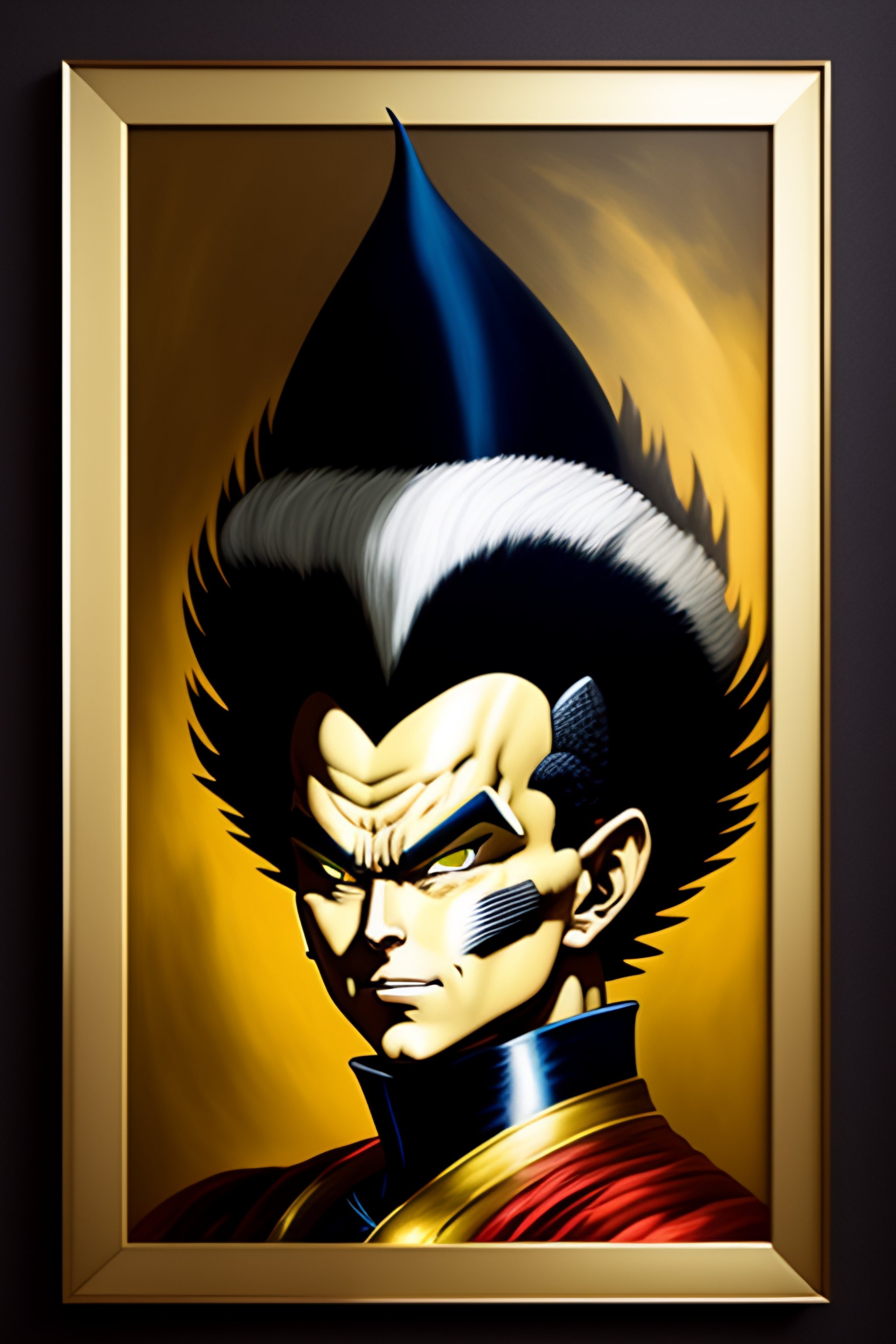 Lexica - Portrait of old vegeta painted by goya