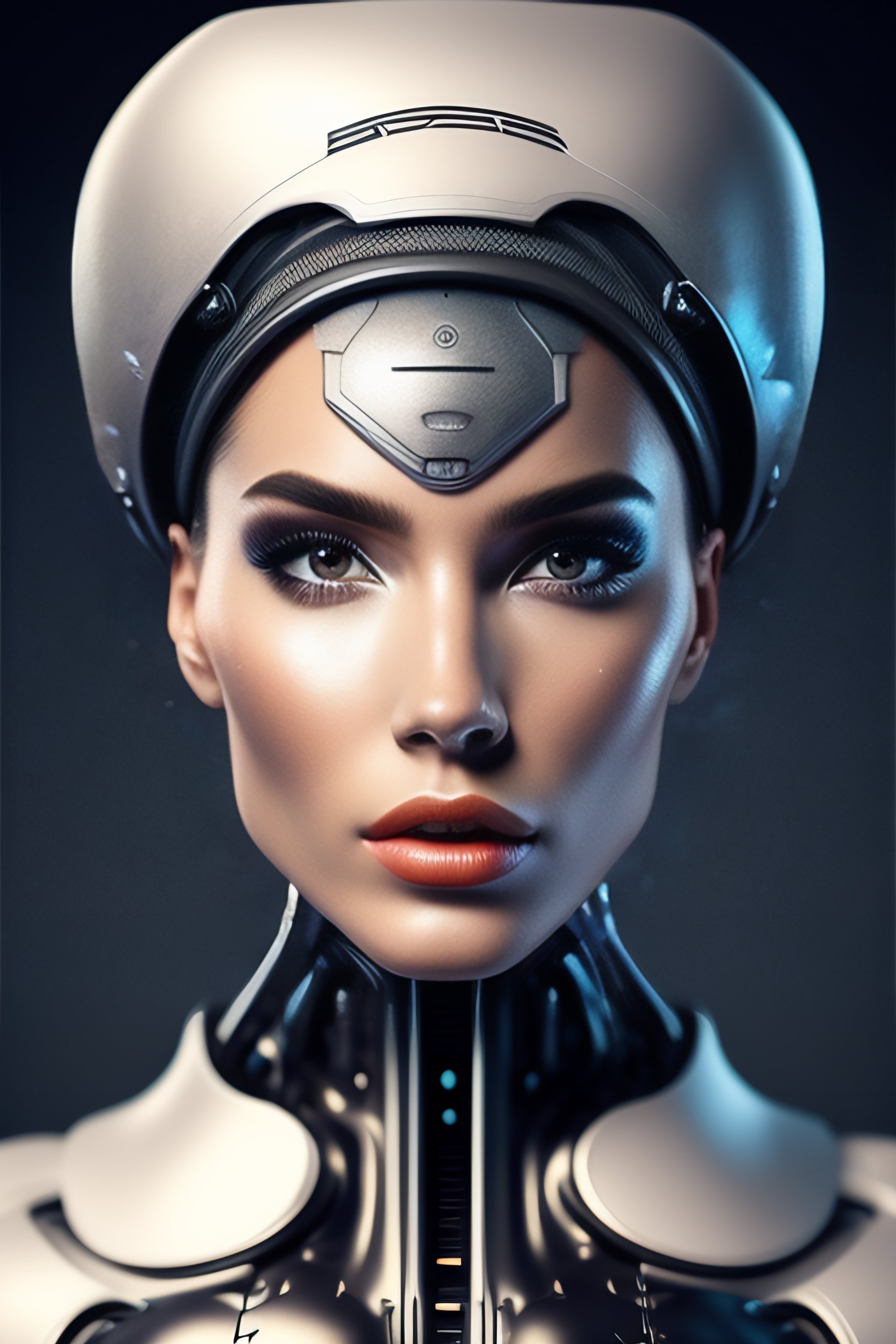 Lexica - 2500 future mom robot, athletic body, full body product ...