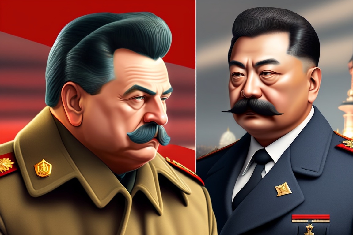 Lexica - World war two in berlin, and stalin standing next to each ...
