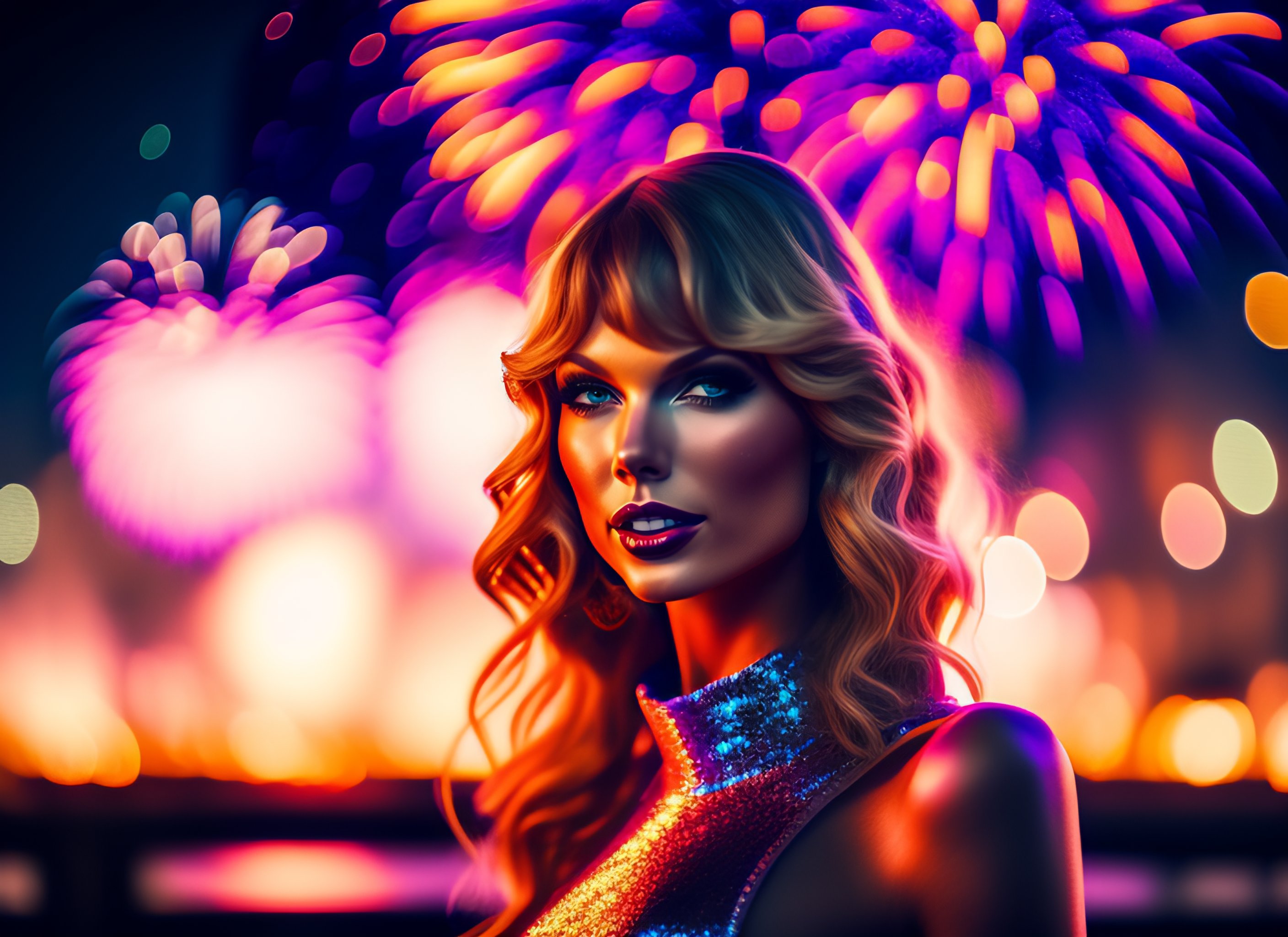 Lexica - Photographic portrait of skinny taylor swift partying, wearing ...