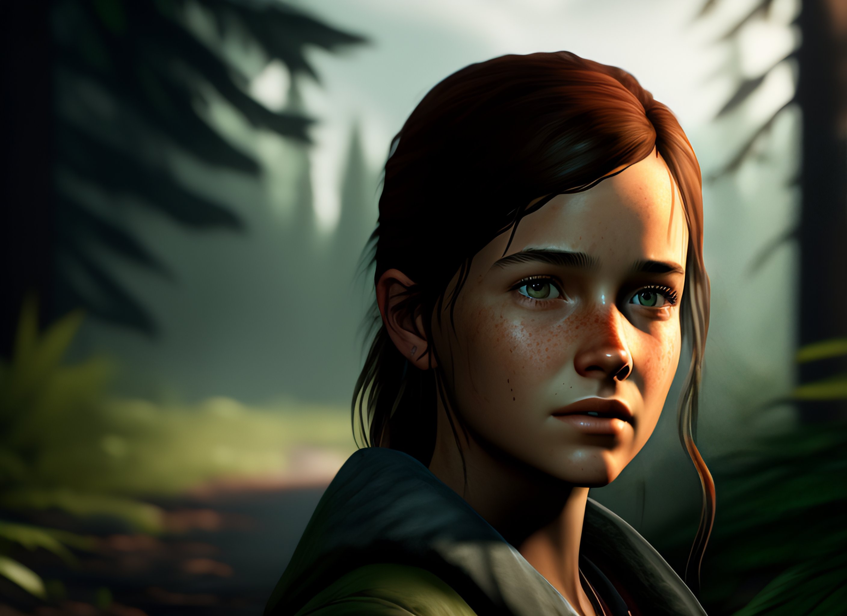 Lexica - Portrait of Ellie from The last of us part 2, in the ...