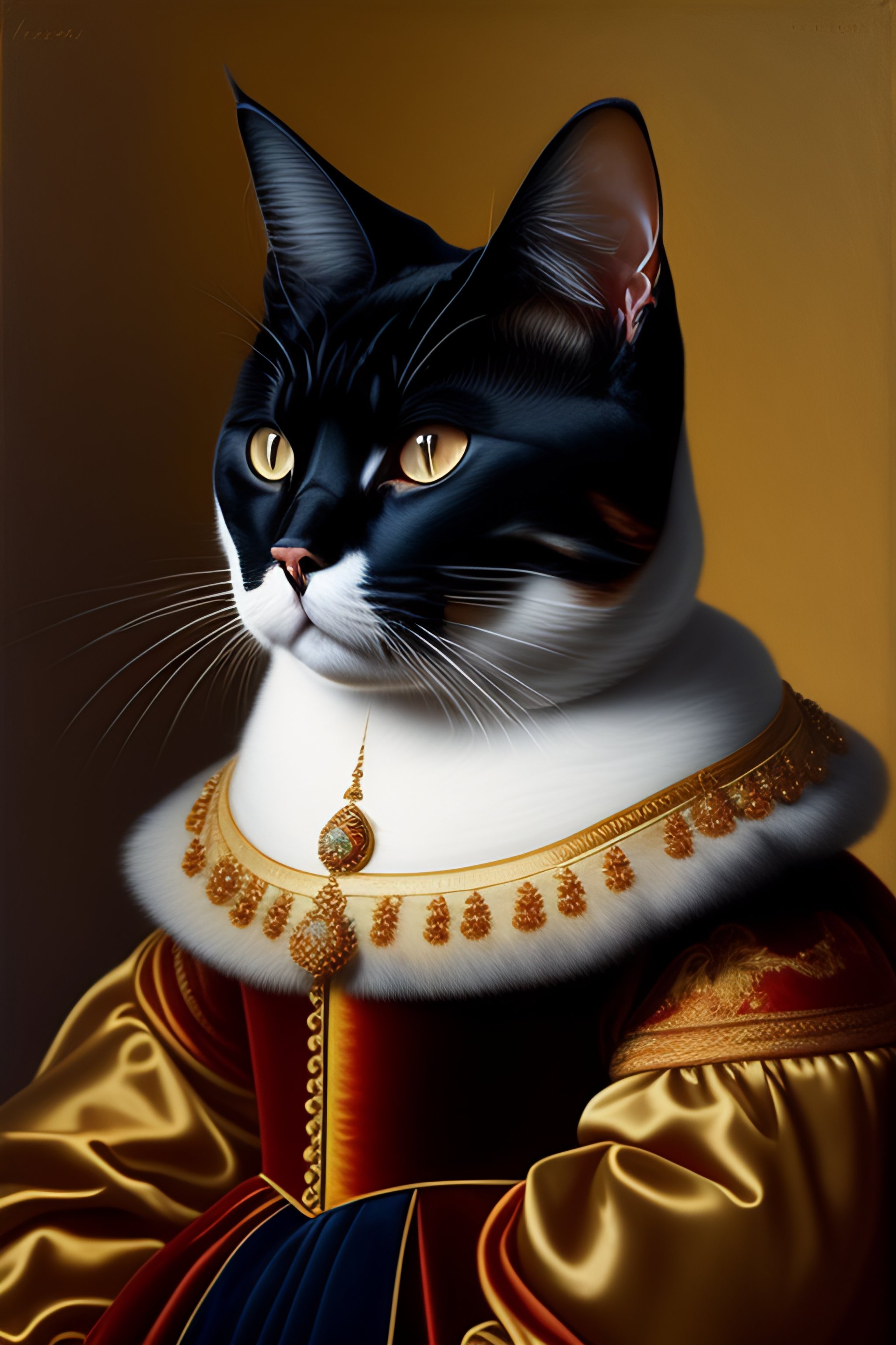 Lexica - Cat in velazquez style