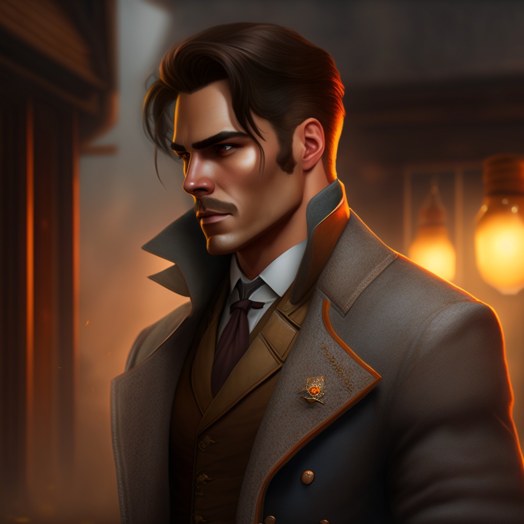 Lexica - Evil detective, rustic
