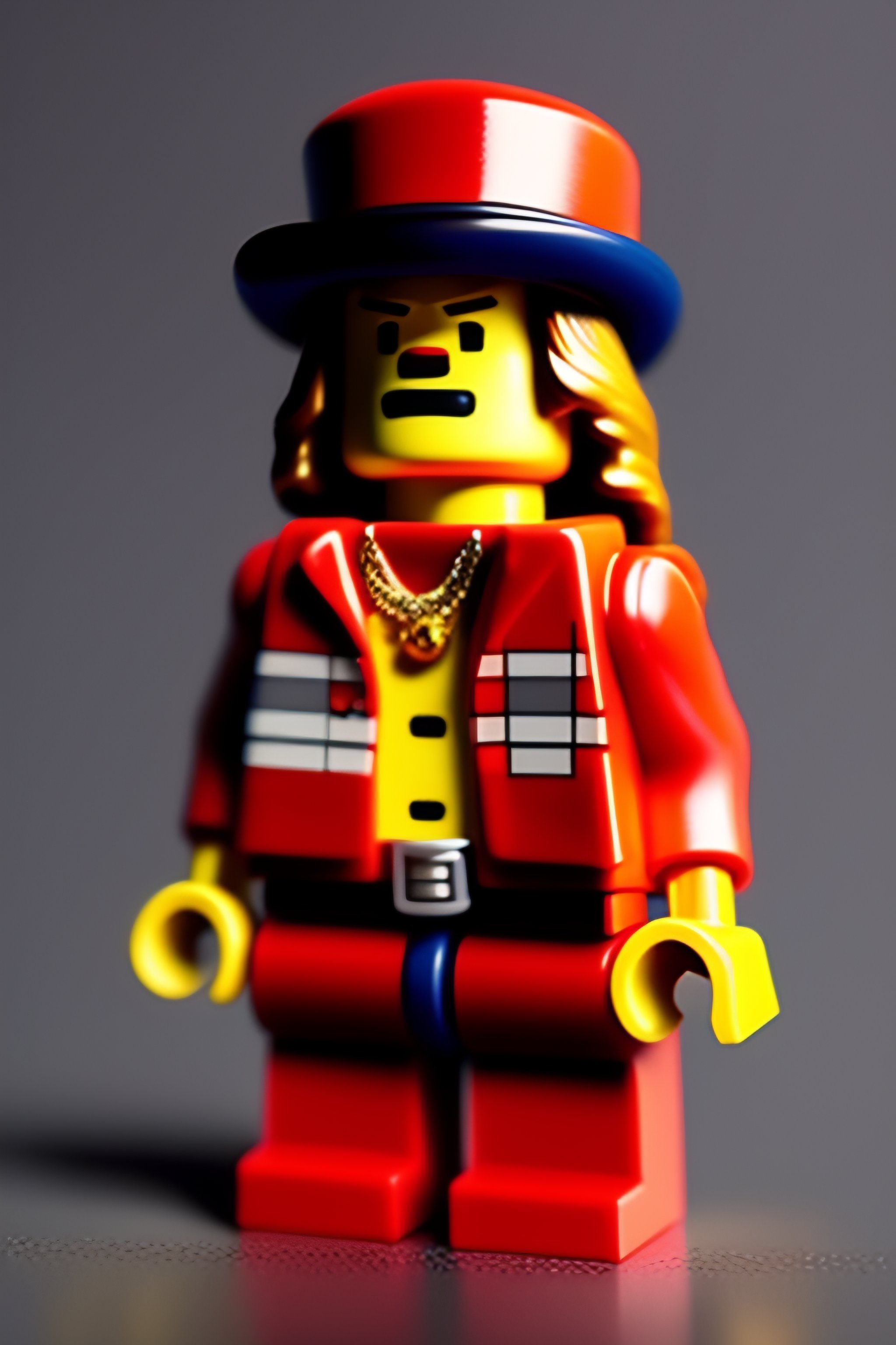 Lexica - Axl rose in lego version