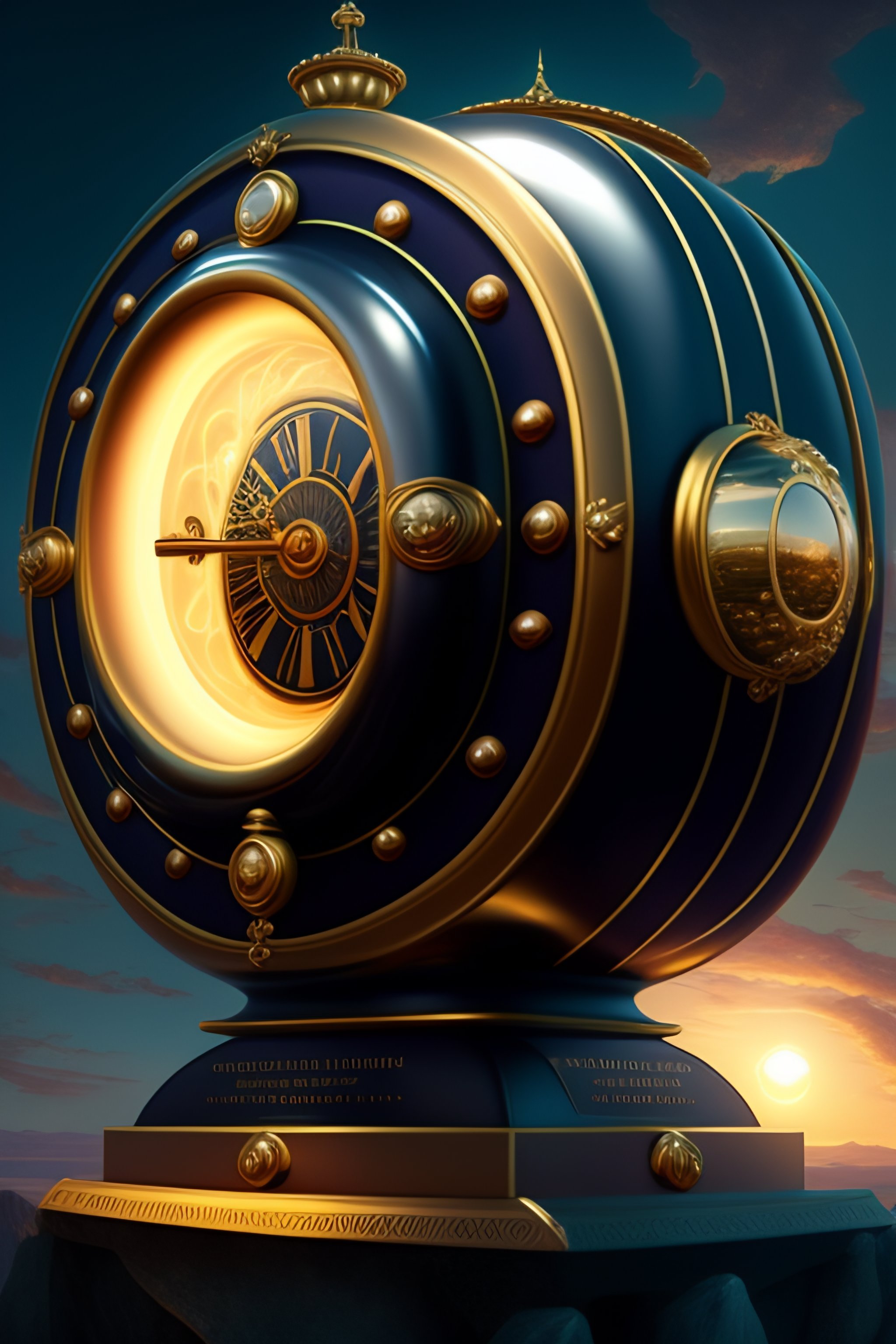 Lexica - Time travel machine, future, time travel, illustration, high ...