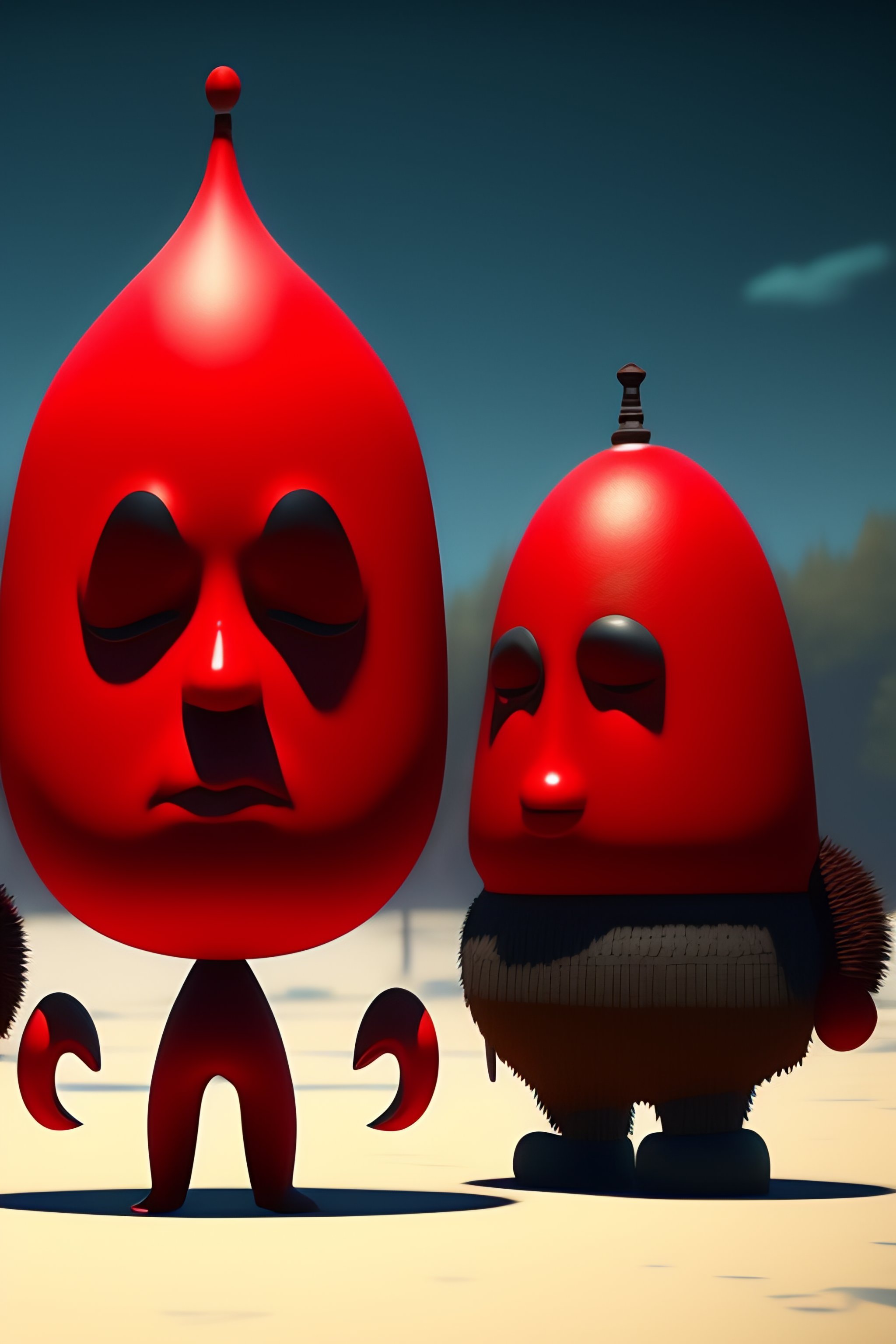 Lexica - In the Among Us game, imposters are represented by character ...