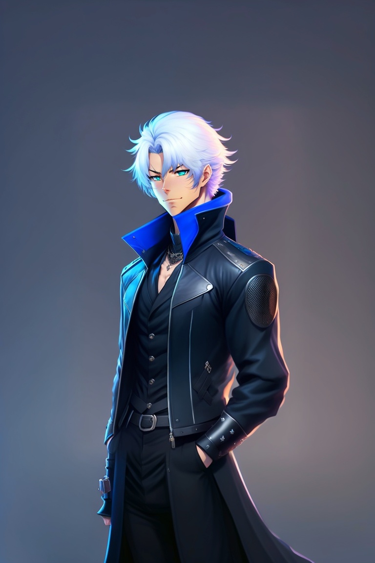 Lexica - Satoru Gojo, tall man with a lean build, age more than 20 ...