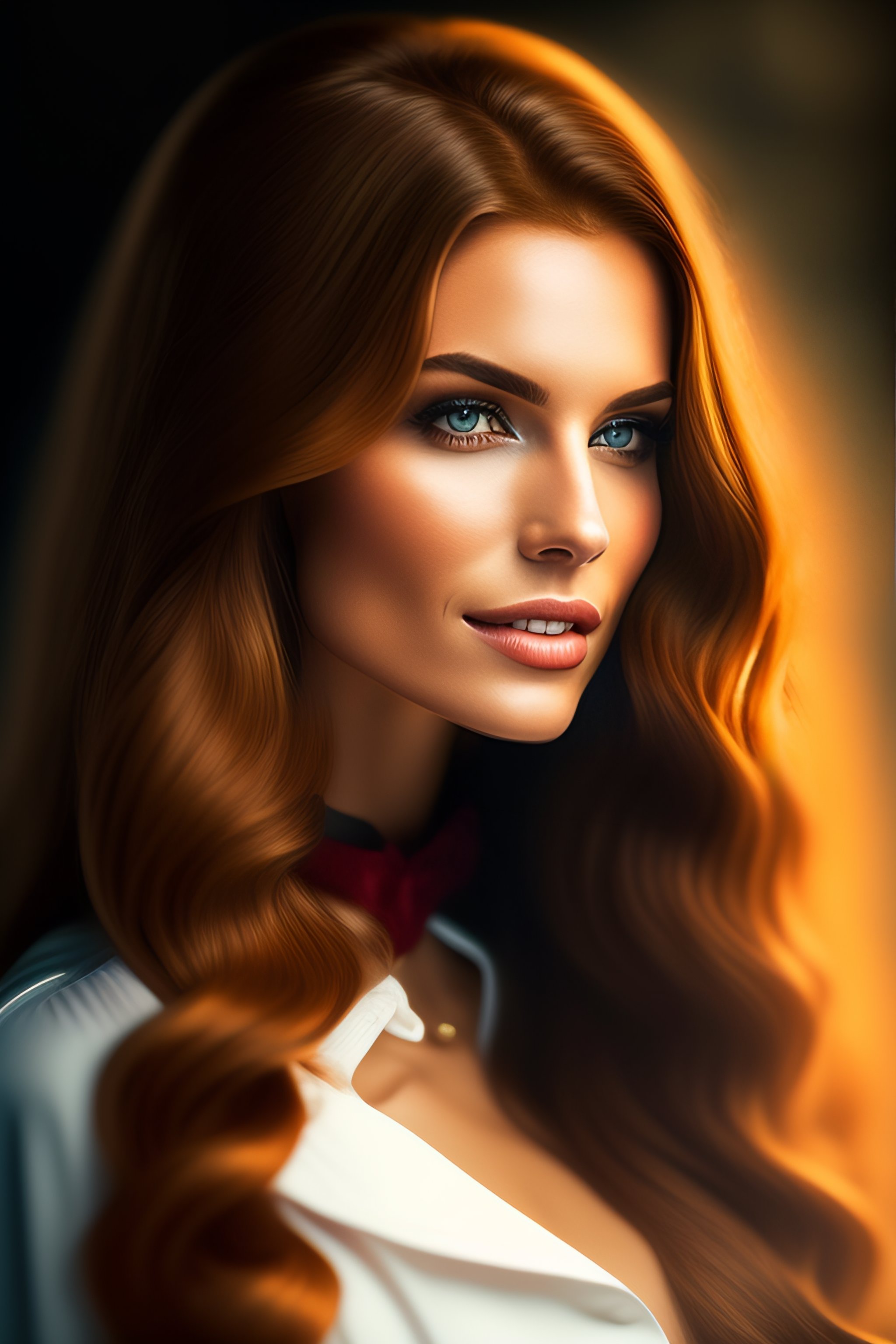 Lexica - Https://s.mj.run/71Dy-UBVSbg, blond vampire woman with brown ...