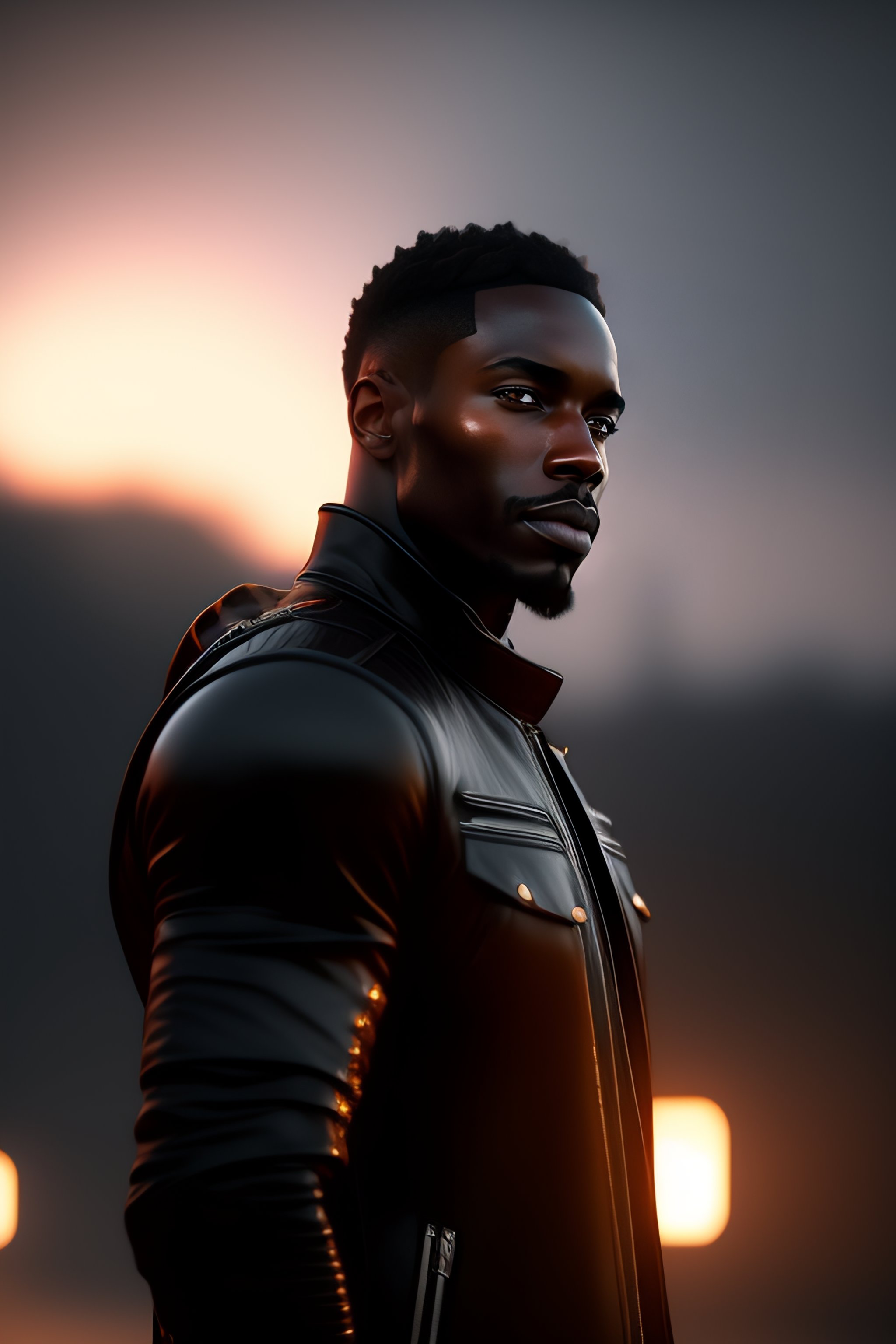 Lexica - Black man, cinematic, detailed, atmospheric, epic, concept art ...