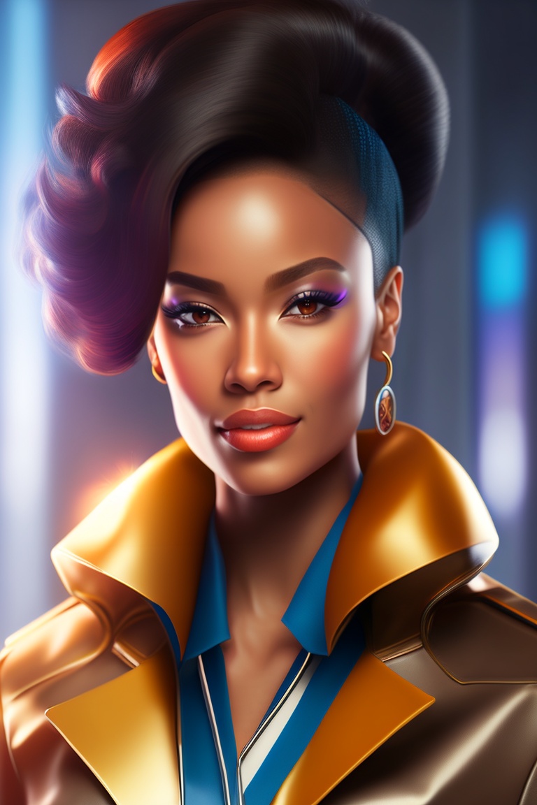 Lexica - Photo of a realistic gorgeous female doctor wearing Stefan ...