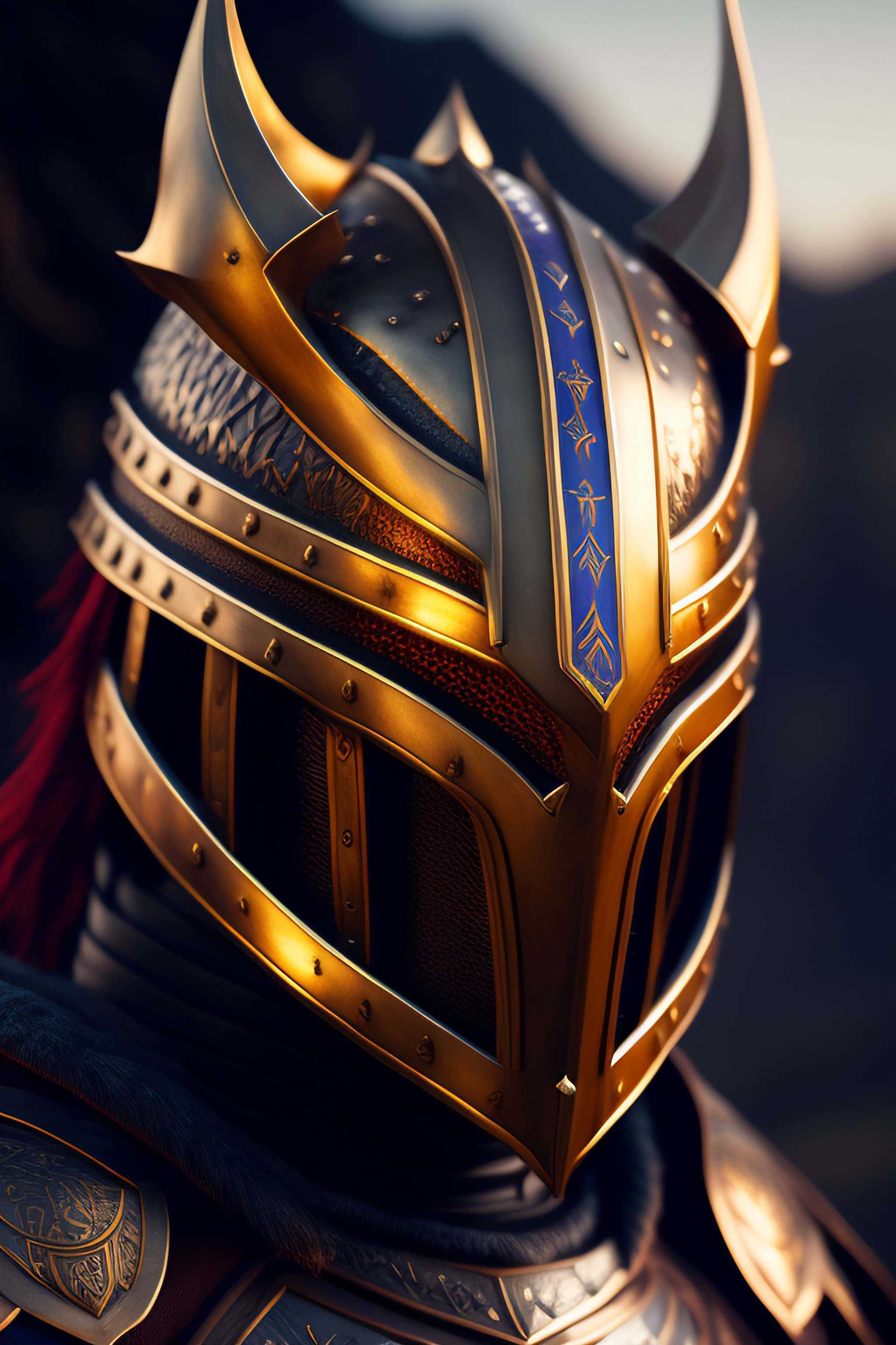 Lexica - Knight warrior helmet skyrim mask elder scrolls v nordic armor ...