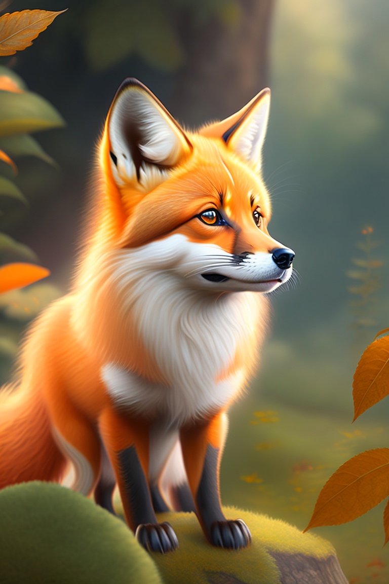 Lexica - Once upon a time, in a lush and magical forest, there lived a ...