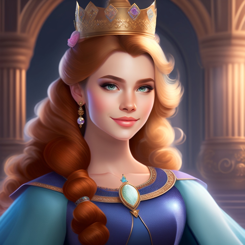 Lexica - A princess, disney style