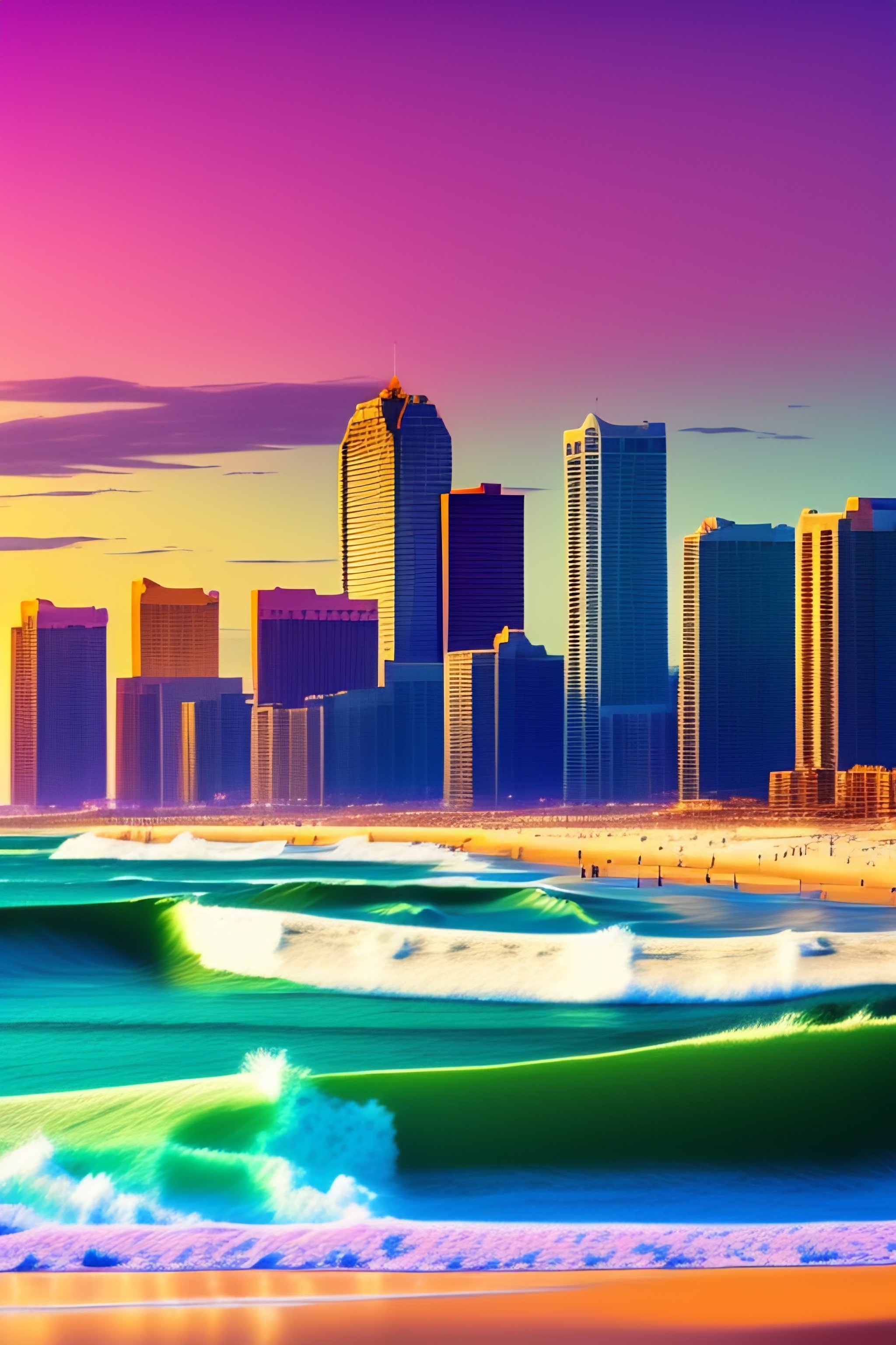 Lexica - In the style of adobe illustrator create an image of Atlantic ...