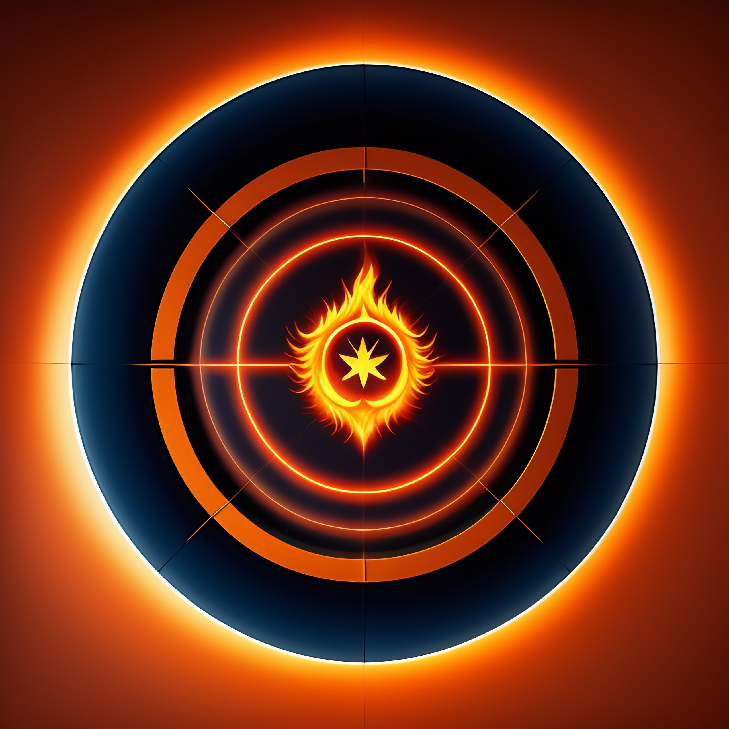 Lexica - Flame circle alpha map