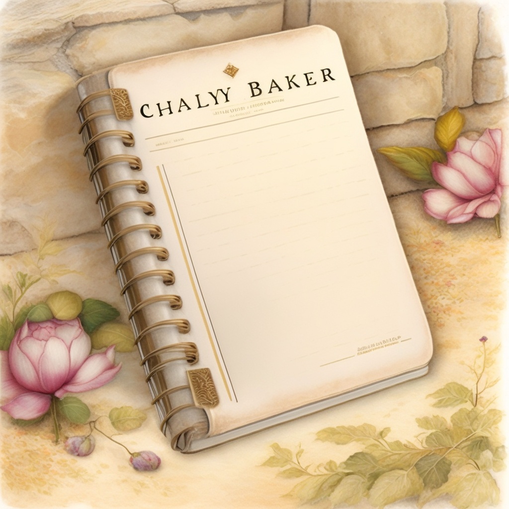 Lexica - Off-white background, damaged diary torn around the edges ...