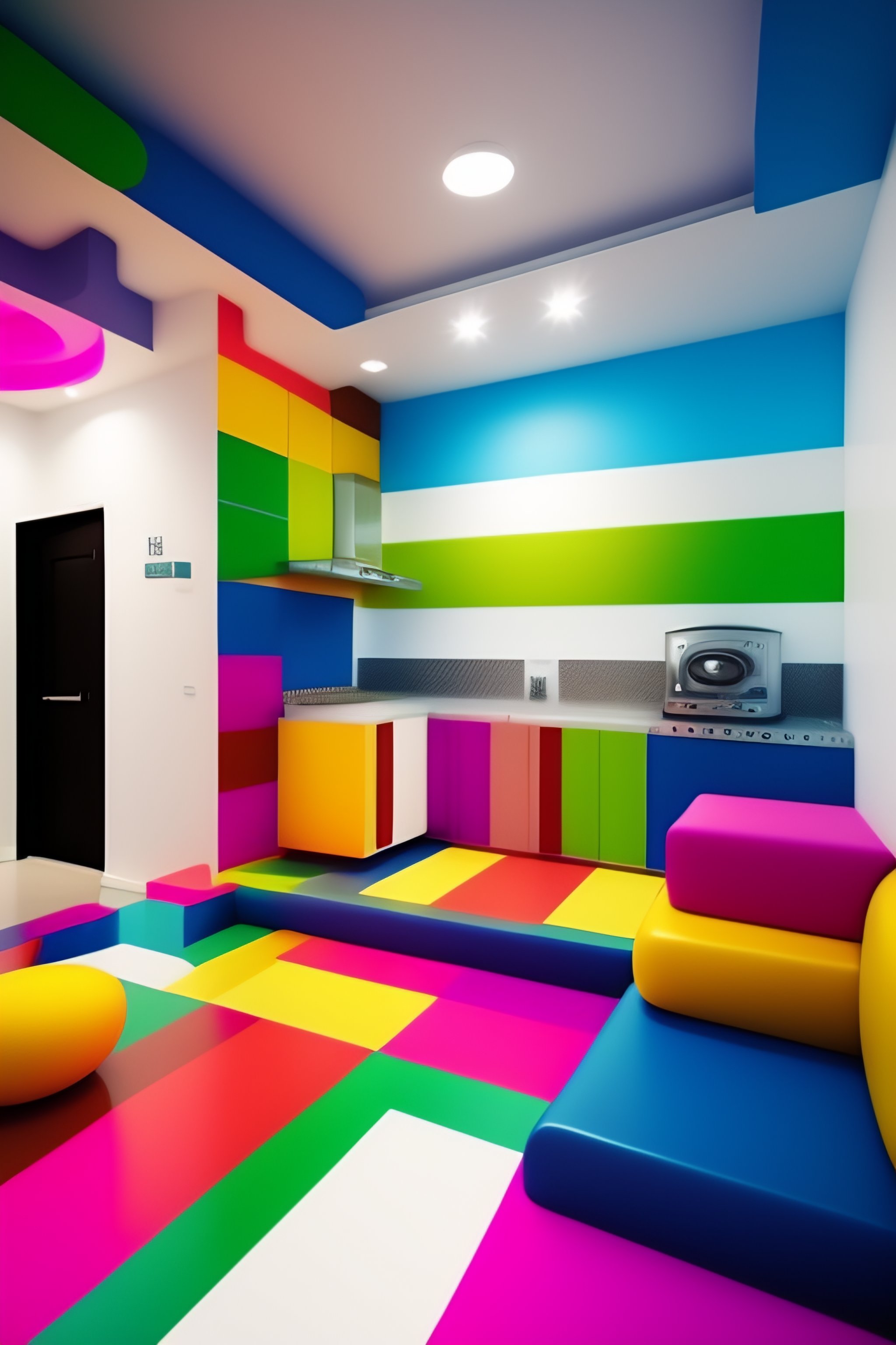 Lexica - Daycare for adults, white, minimal, interior design, washrooms ...