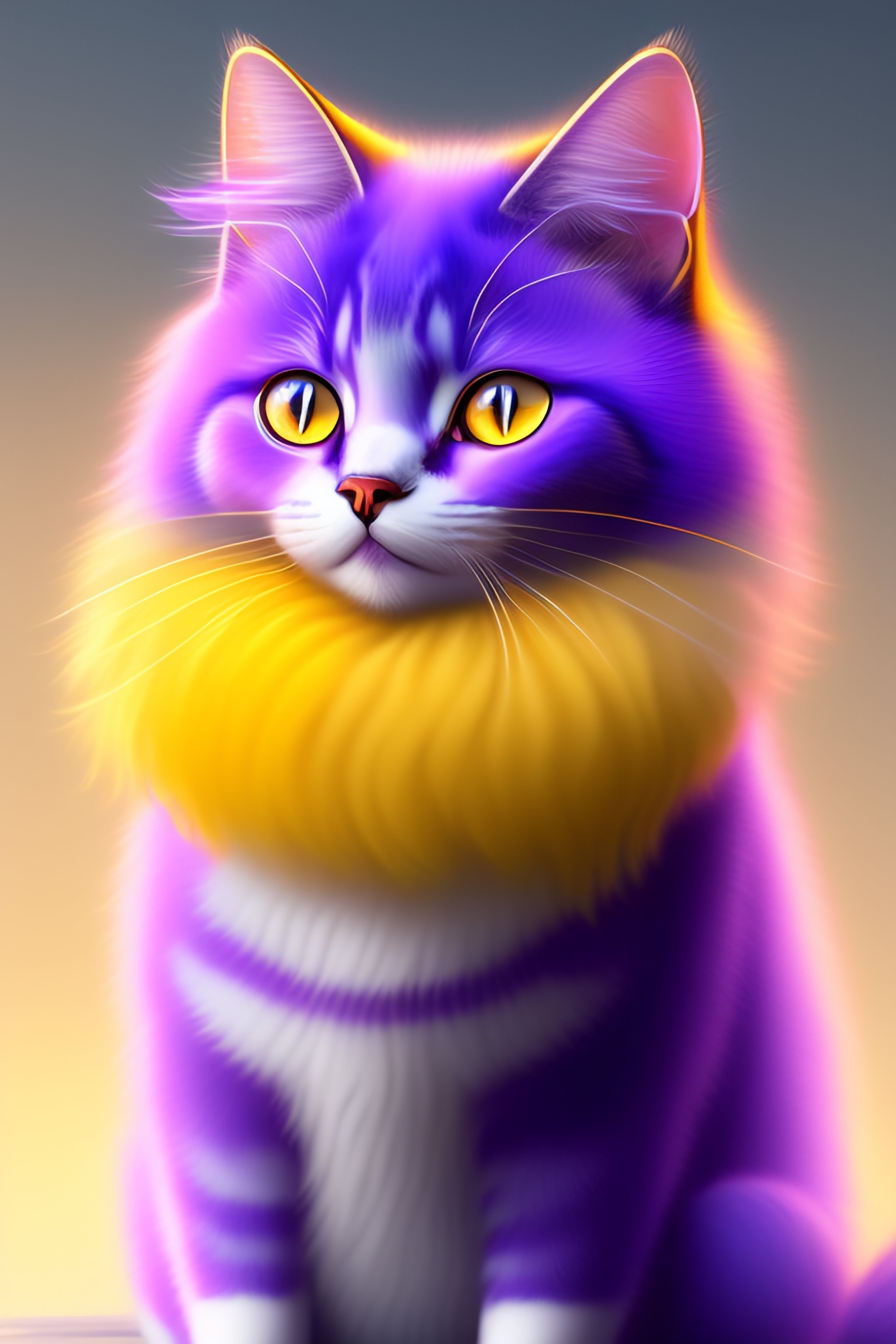 Lavender Cat