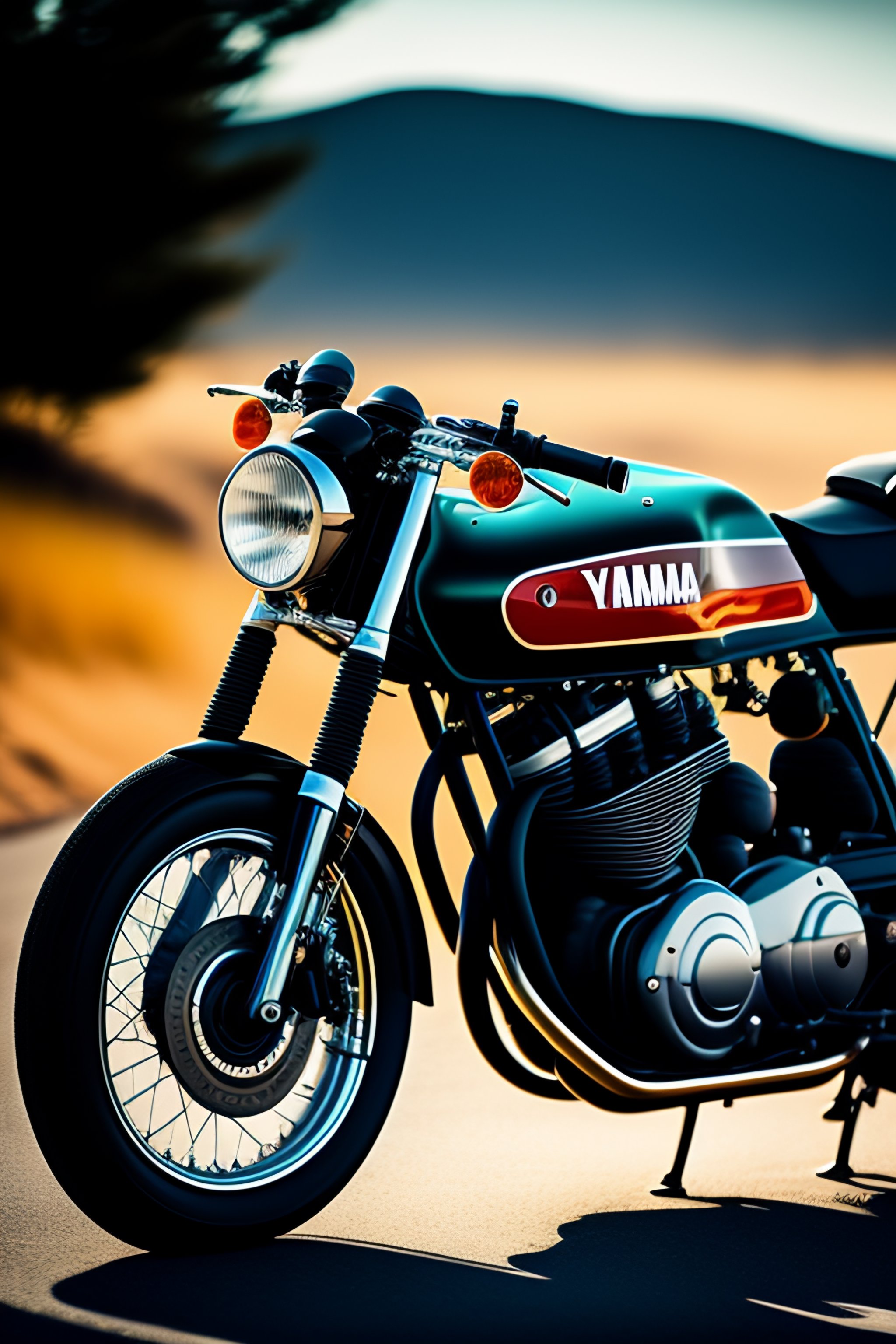 Lexica - Photo of a 1972 yamaha 750 twin