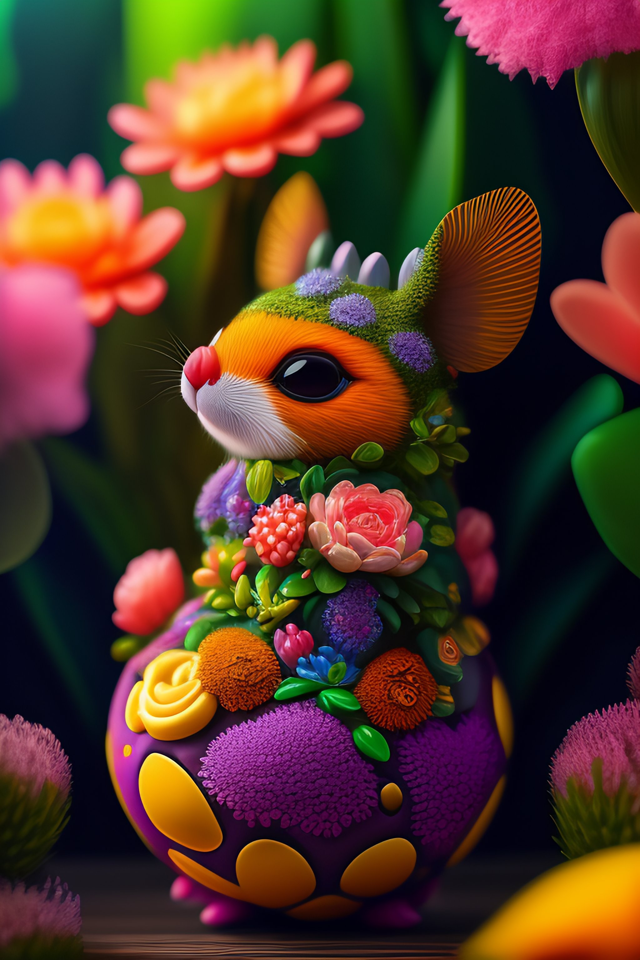 Lexica - "Extremely Ultrarealistic Photorealistic cute creature holding ...