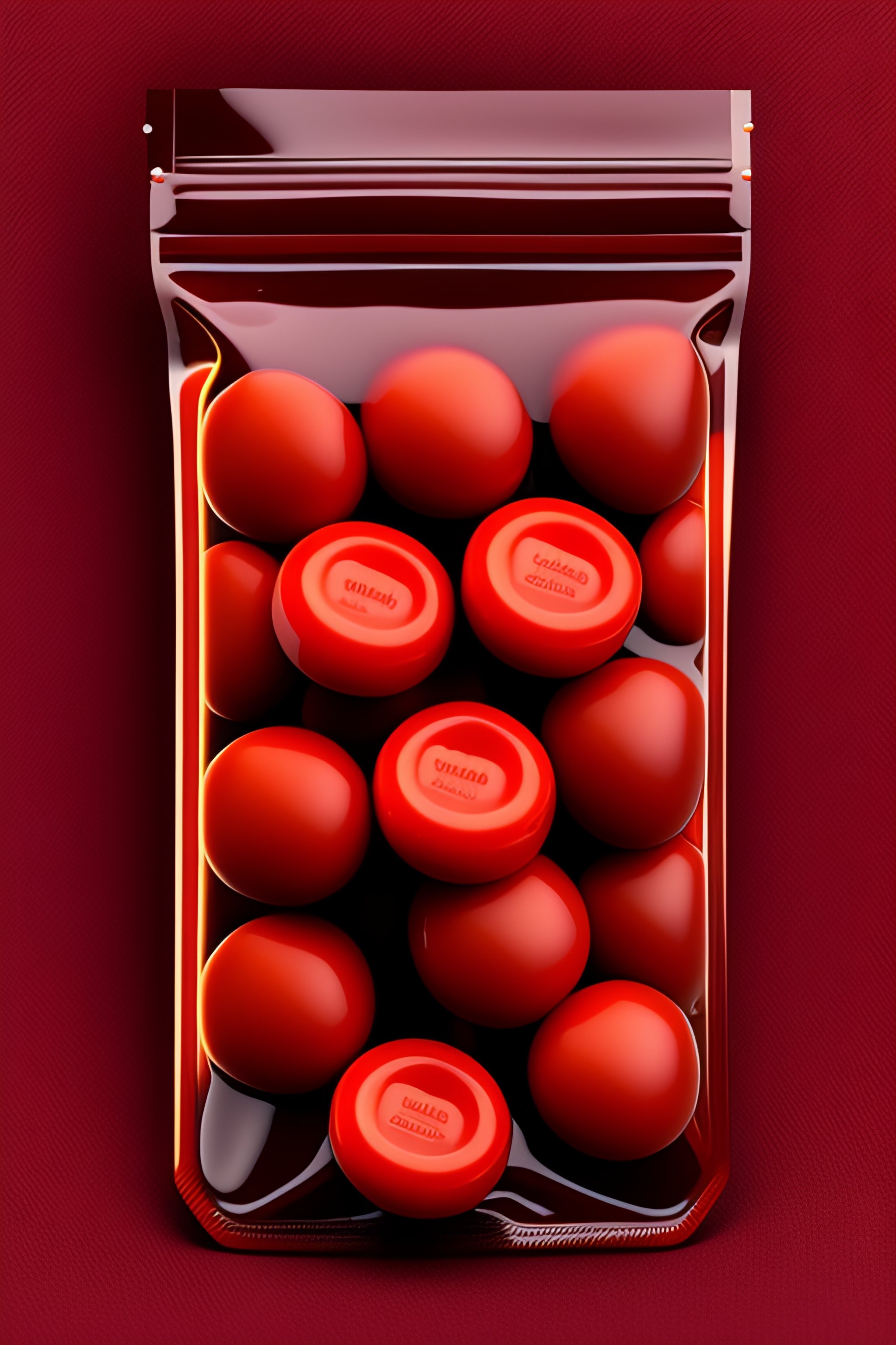 Lexica - Reddish brown tasty supplement gummies