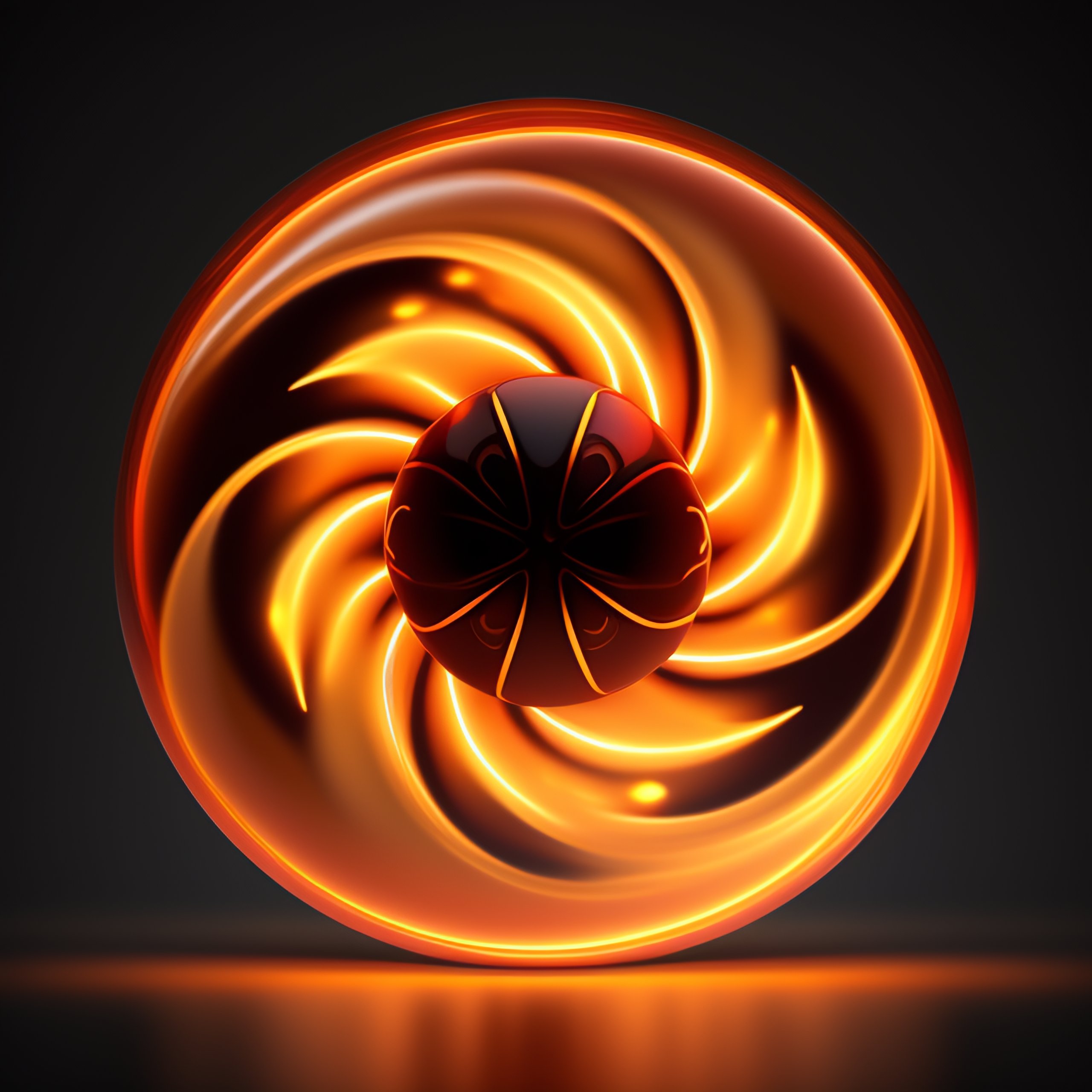 Lexica - Stylized fireball