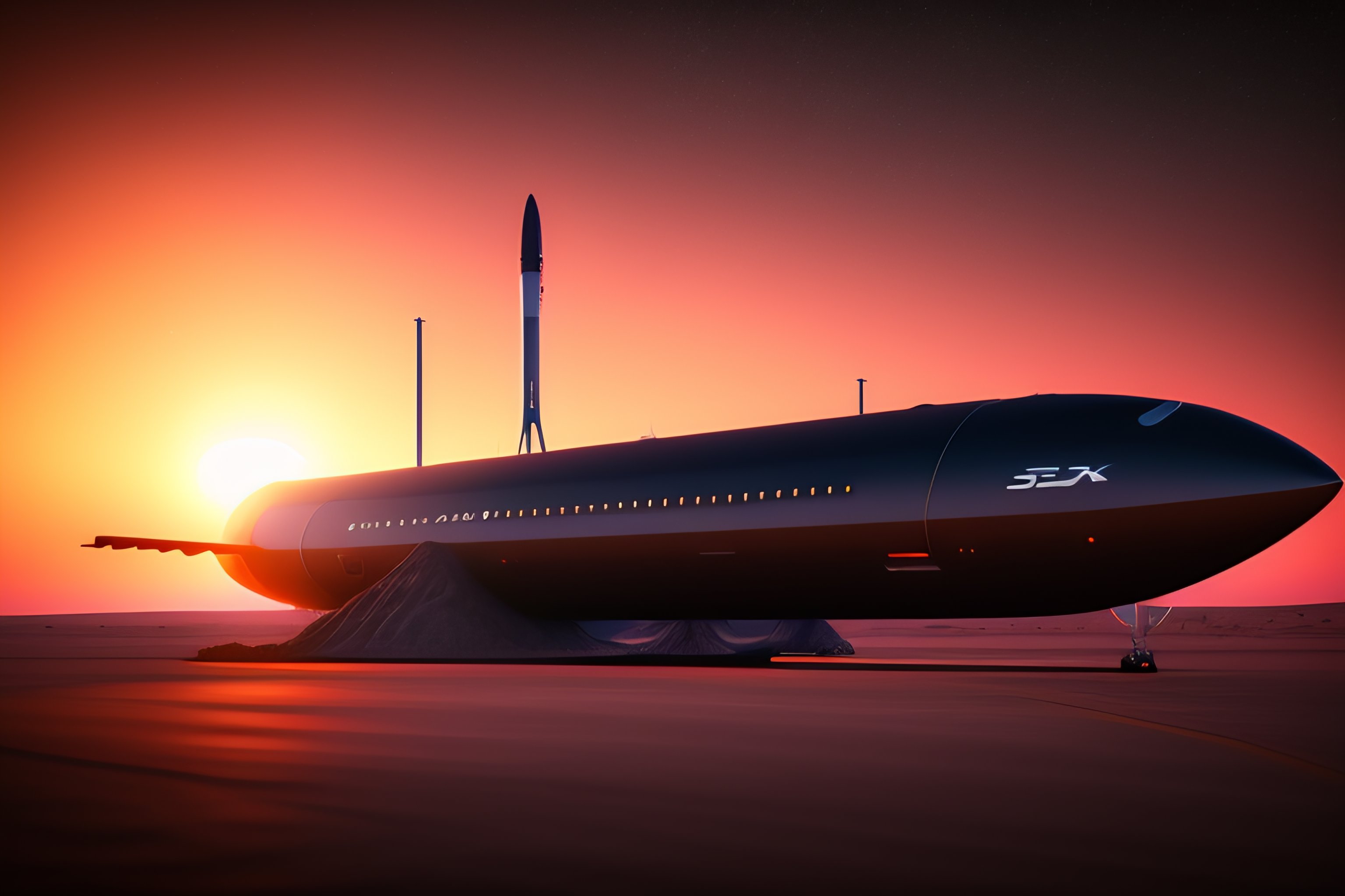 Lexica - 50mm Photograph of SpaceX starship 2.0 designed by SpaceX ...