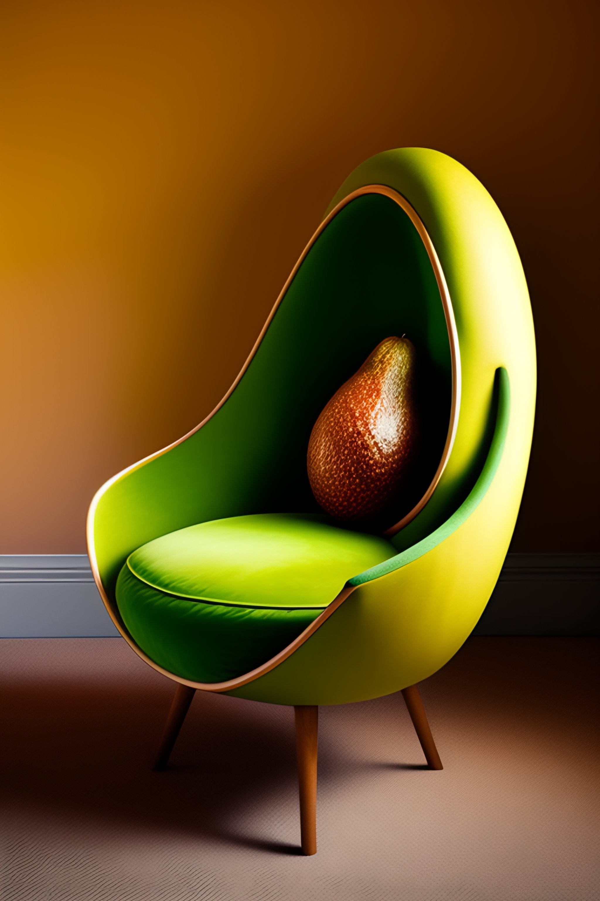 Lexica - An avocado armchair