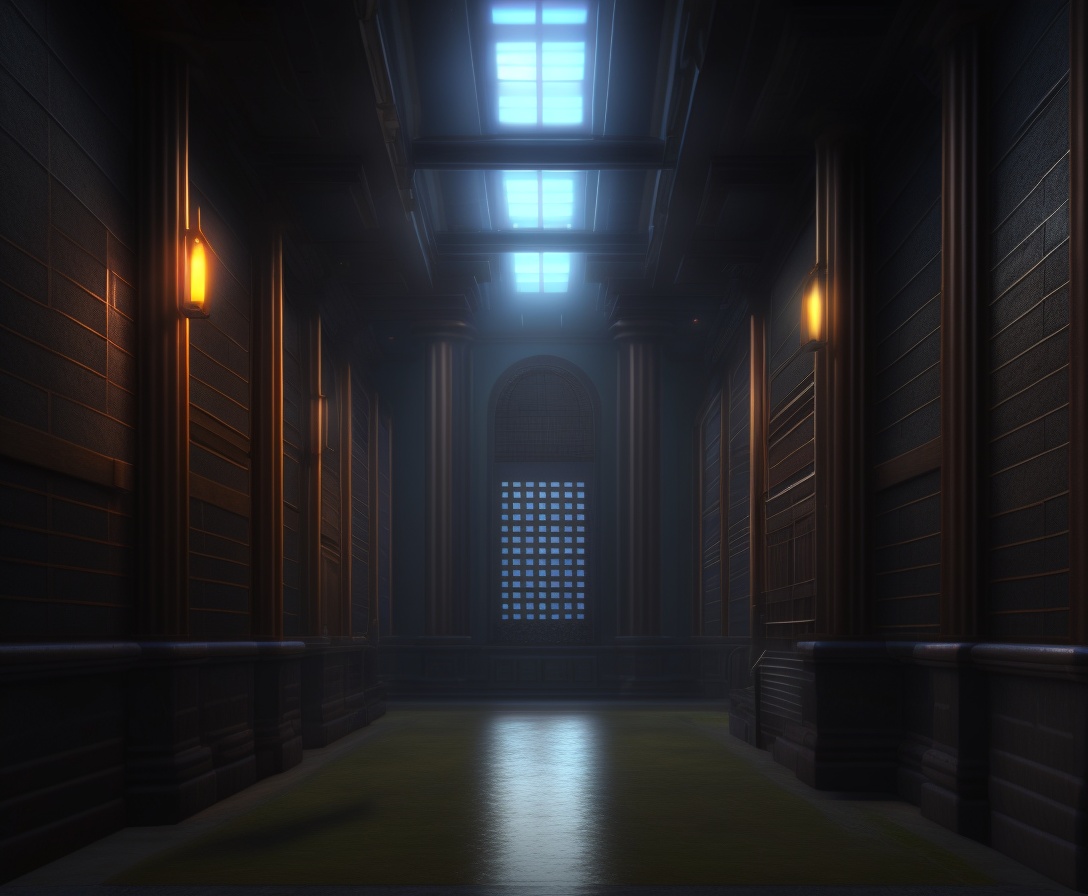 Lexica - Prison ,dark, highly detailed, 2k, upscaled