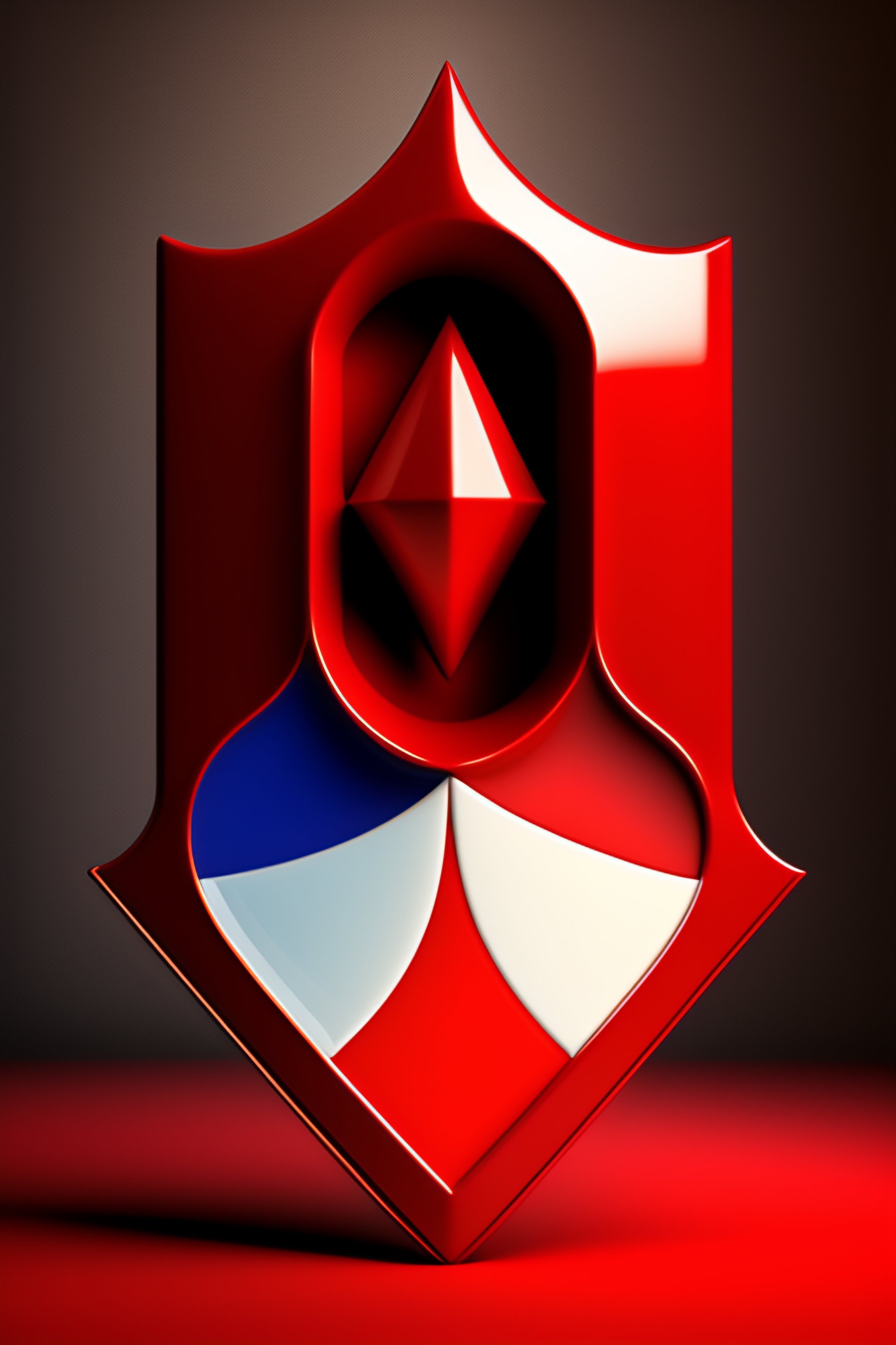 Lexica - A shield with red point in the middle