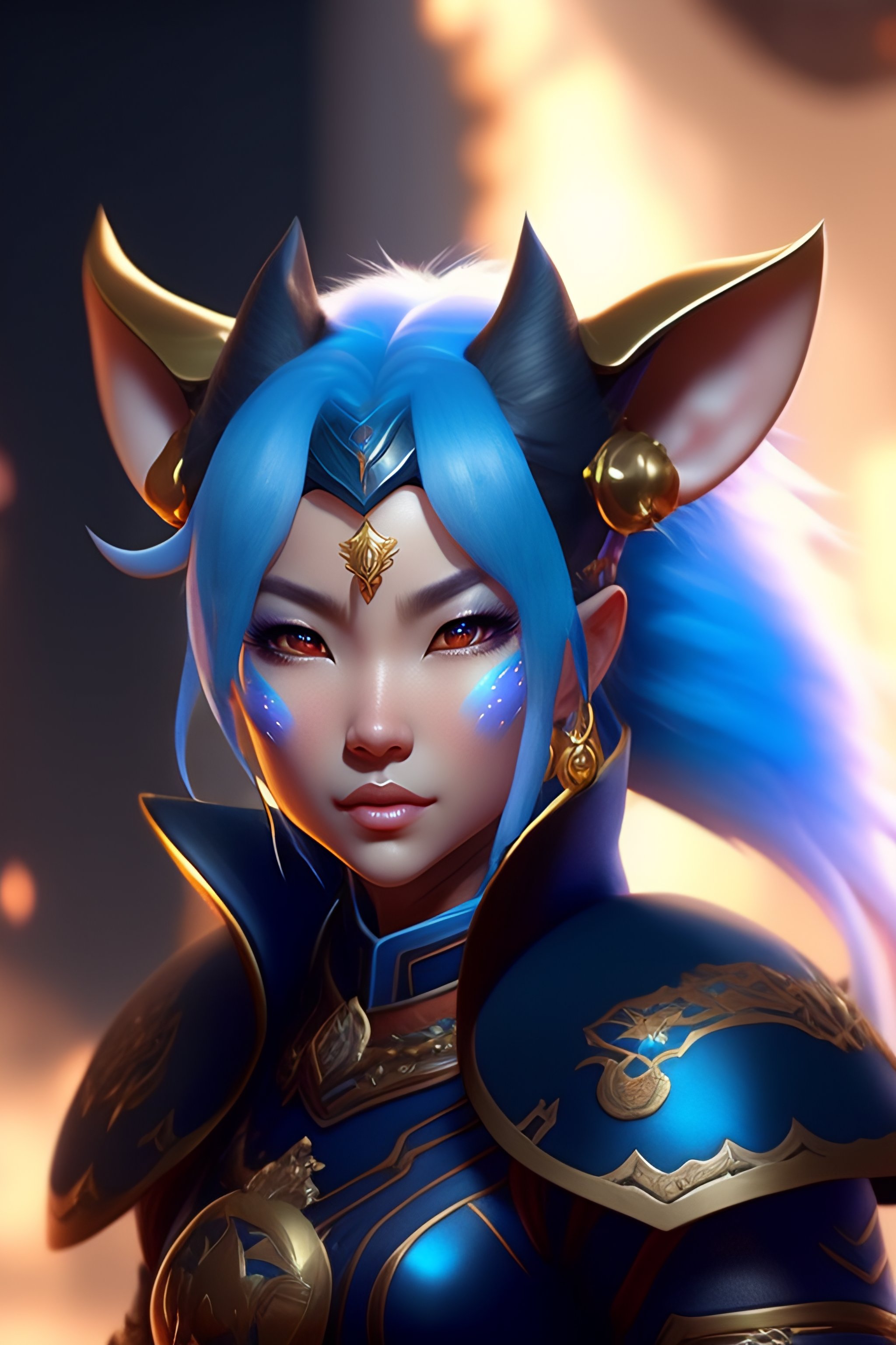 Lexica - Gan Yu is a playable Cryo character in Genshin Impact , girl ...