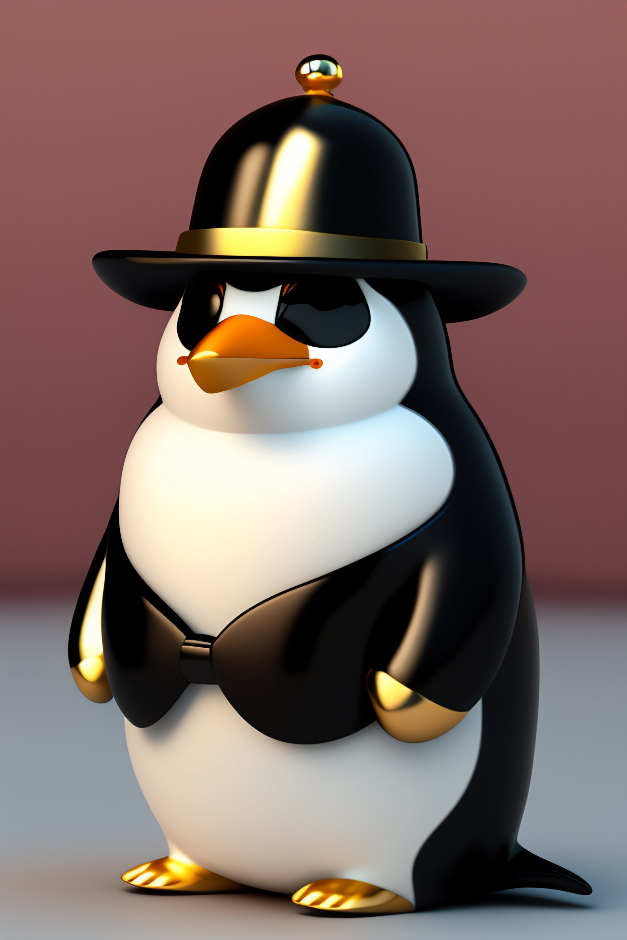 Lexica - Jerry Nadler dressed as a Penguin, wearing a monocle, 3d ...