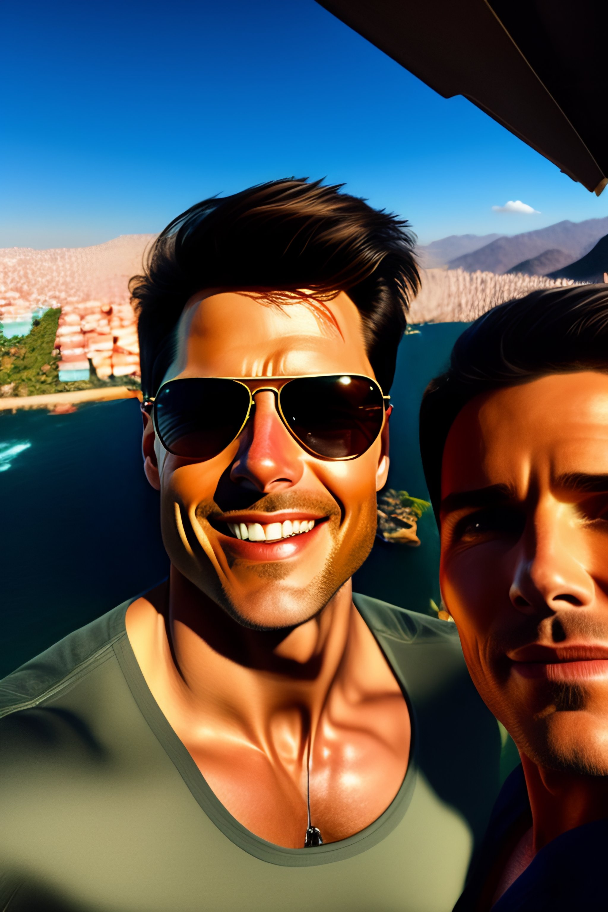 Lexica - Tom cruise selfie favela
