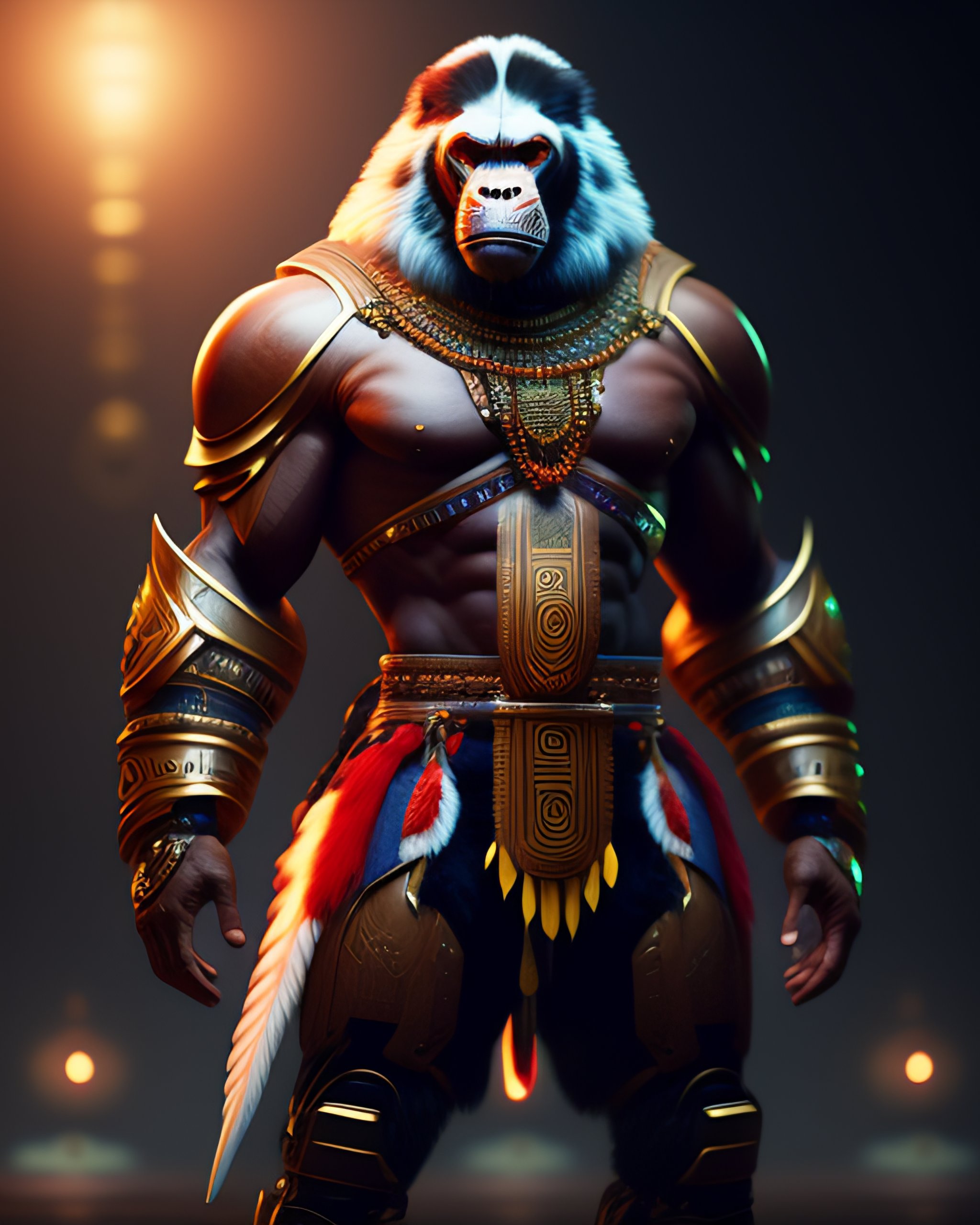 Lexica - APE, FULL BODY, CINEMATIC LIGHTING, INTRICATE, PHOTOREALISTIC ...