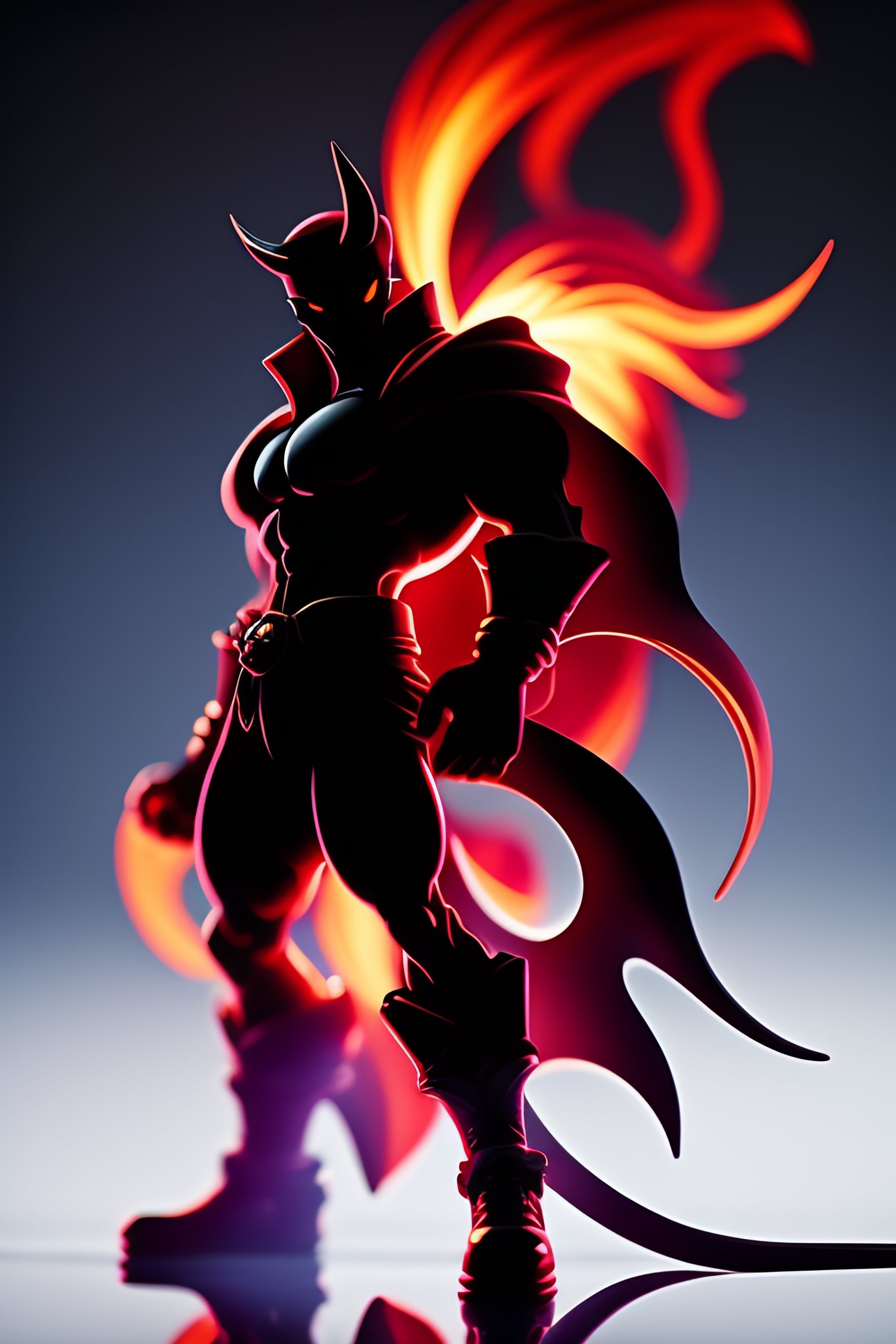 Shadow Demon Red Eyes