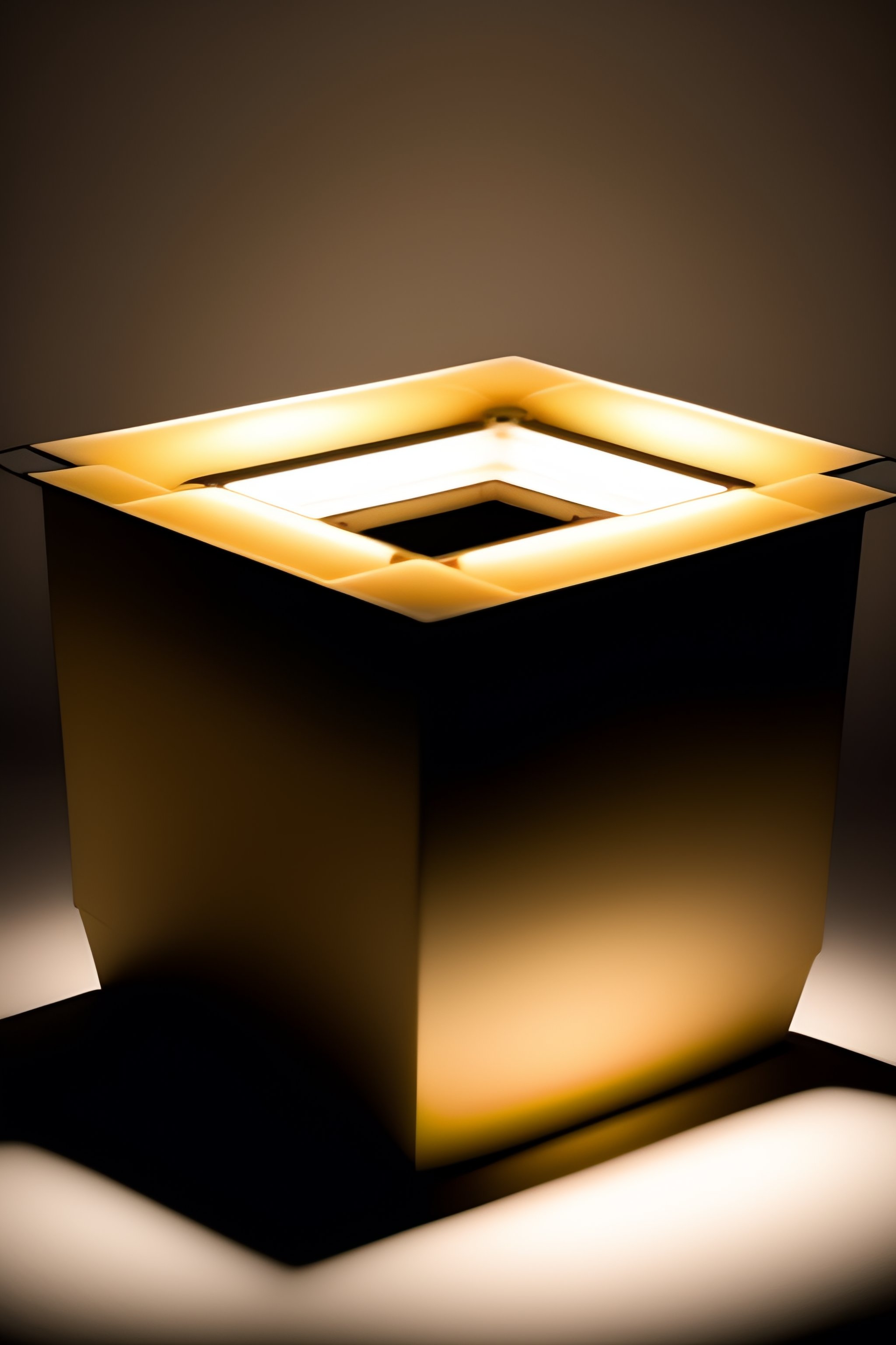 Lexica - The image consists of 3 parts: 1) A box floating in a dark ...