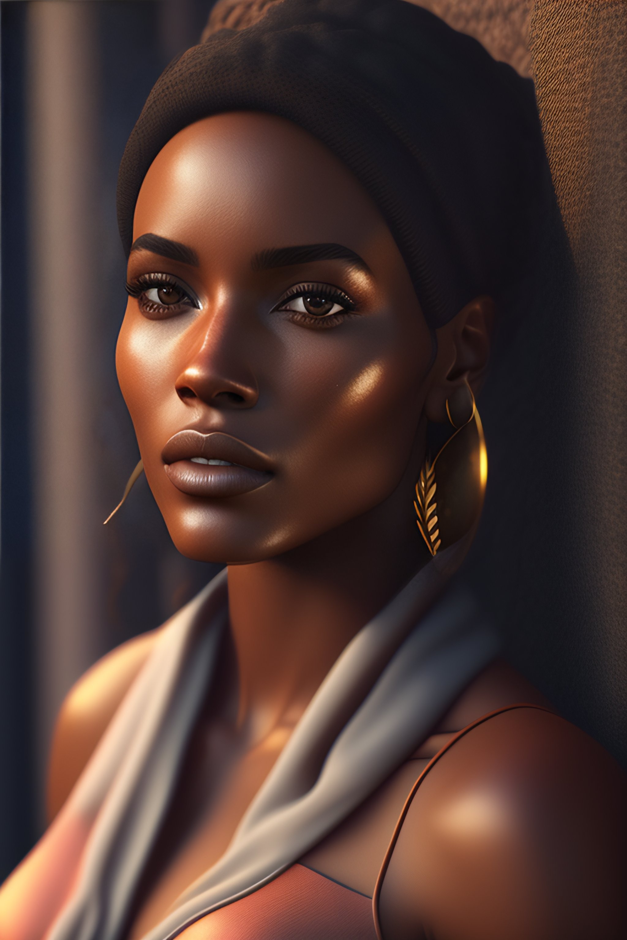 Lexica - Female, Highly detailed, Depth, Many parts, Lumen render, 8k