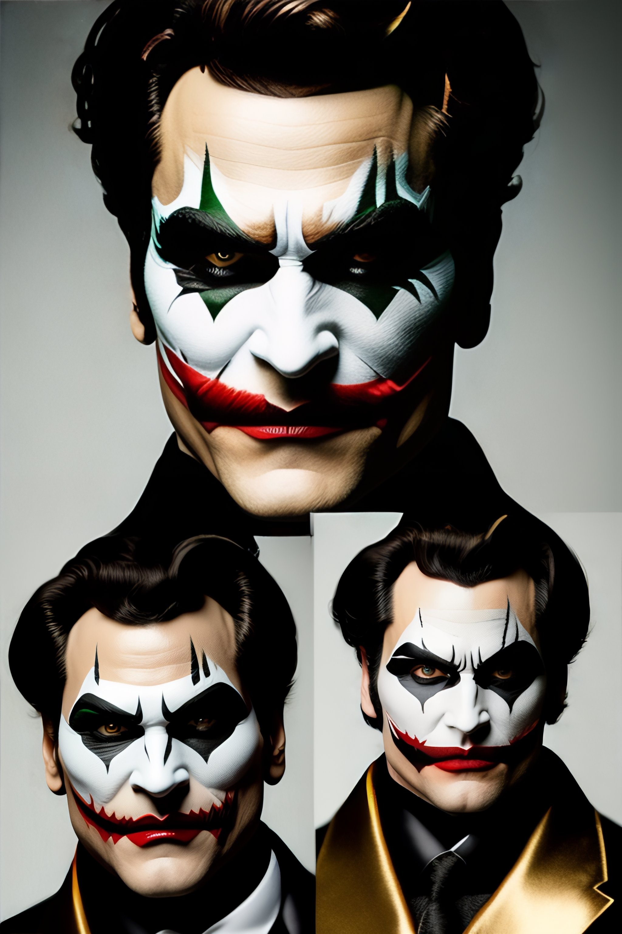 Batman Makeup Men