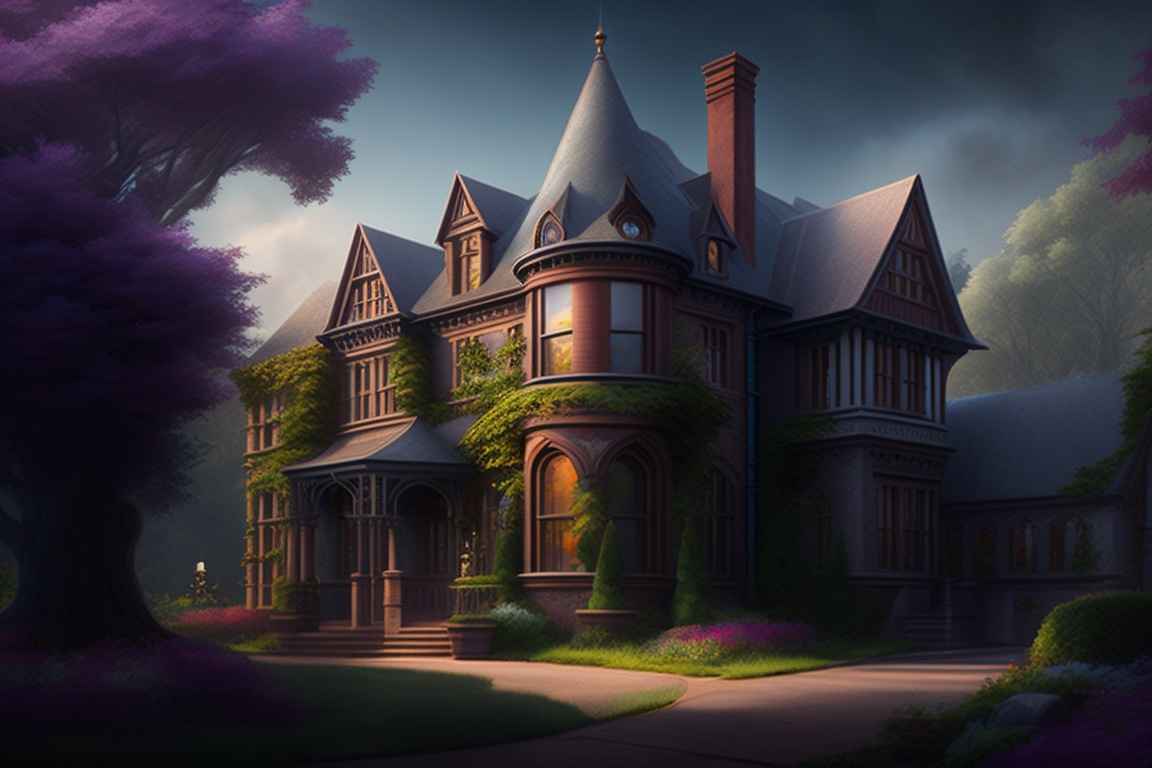Lexica - A mansion that cast a long, foreboding shadow upon the land ...