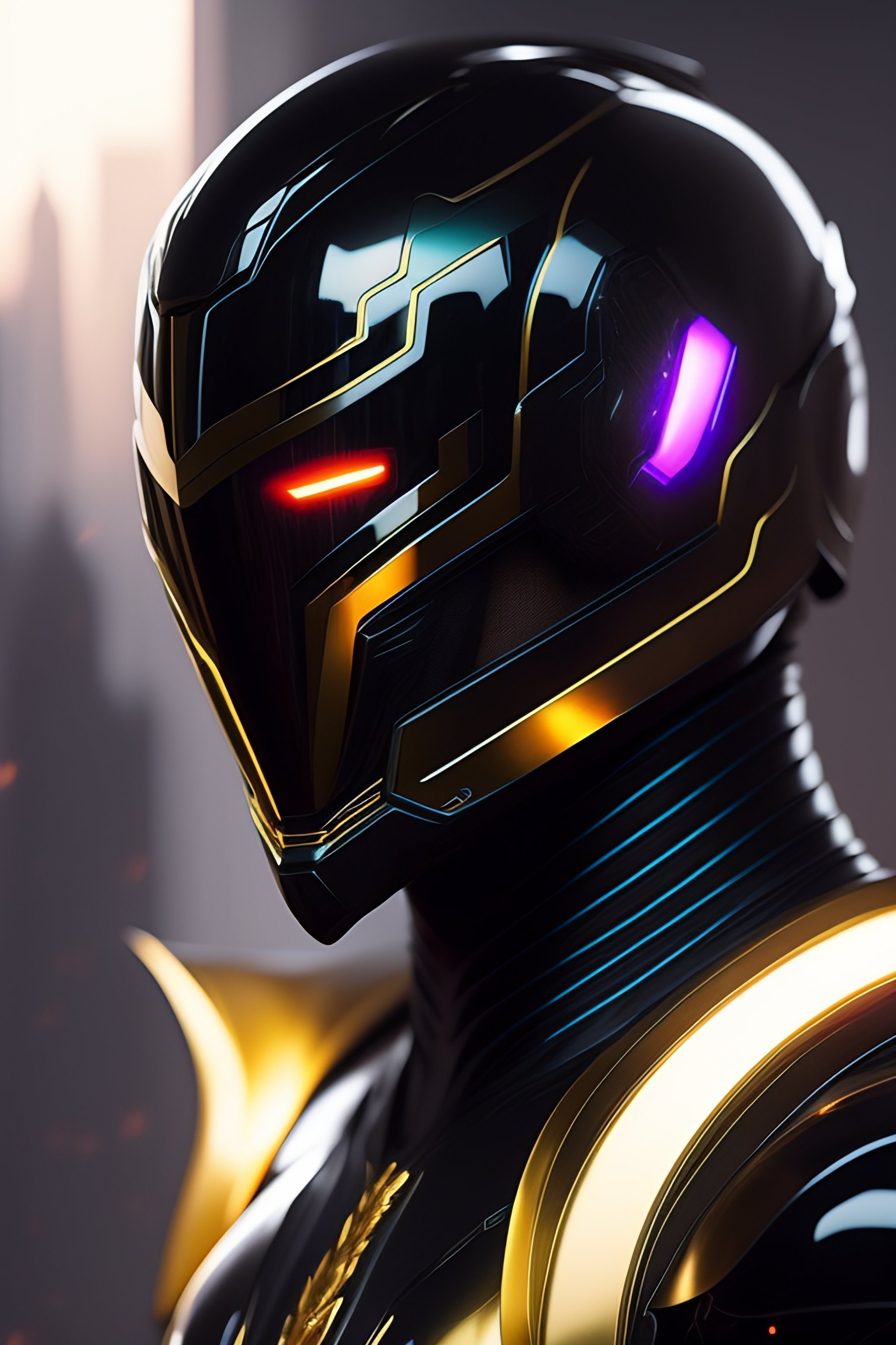 Lexica - Iridescent sinewy smooth muscular male sleek glossy black ...