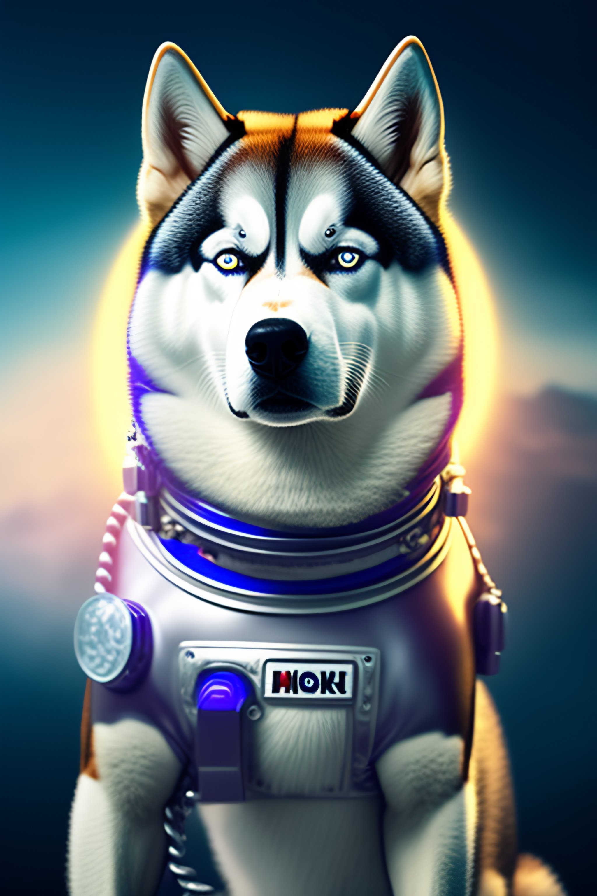 Astronaut Husky