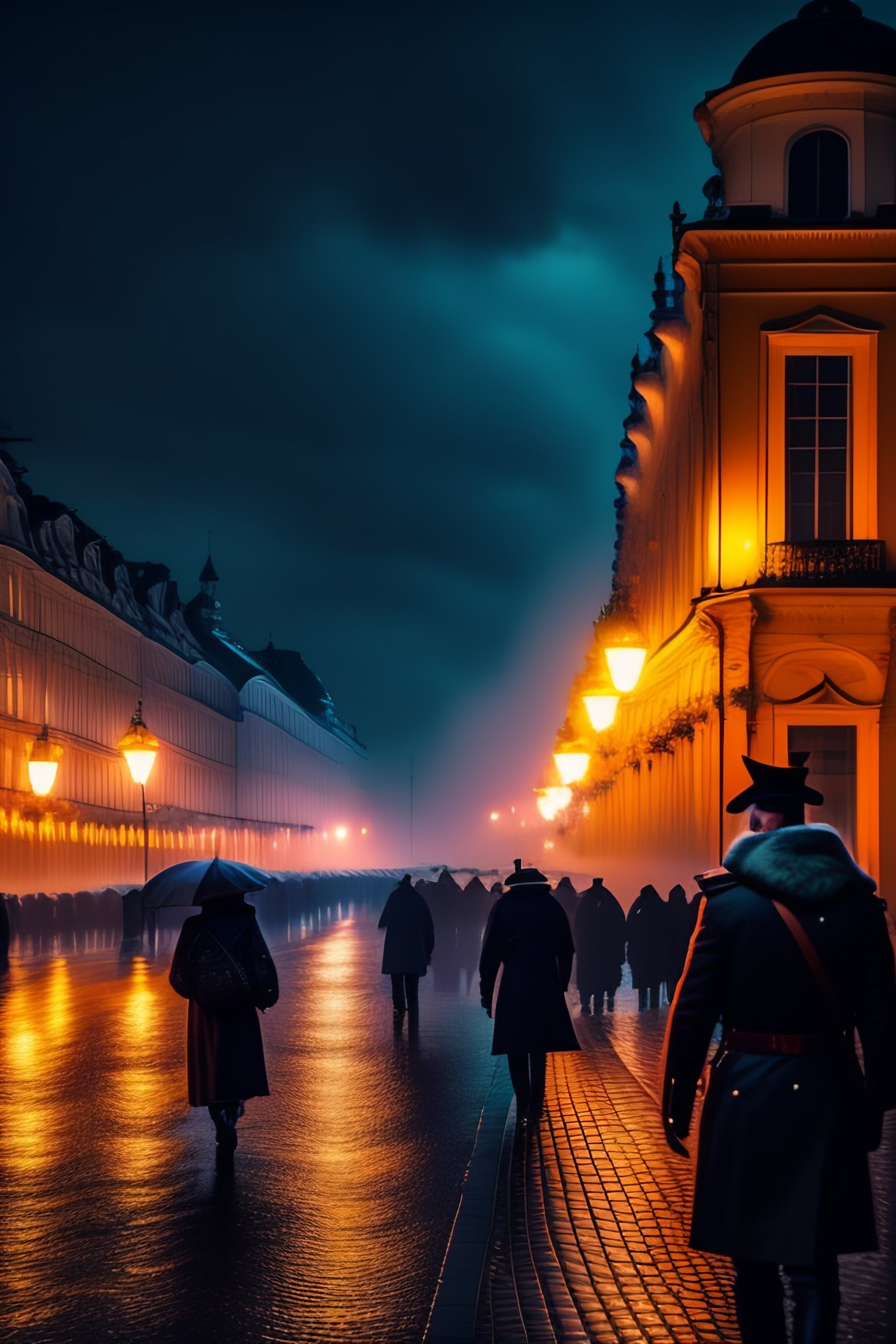 Lexica - Rainy night in königsberg, moscow, saint petersburg, dresden ...